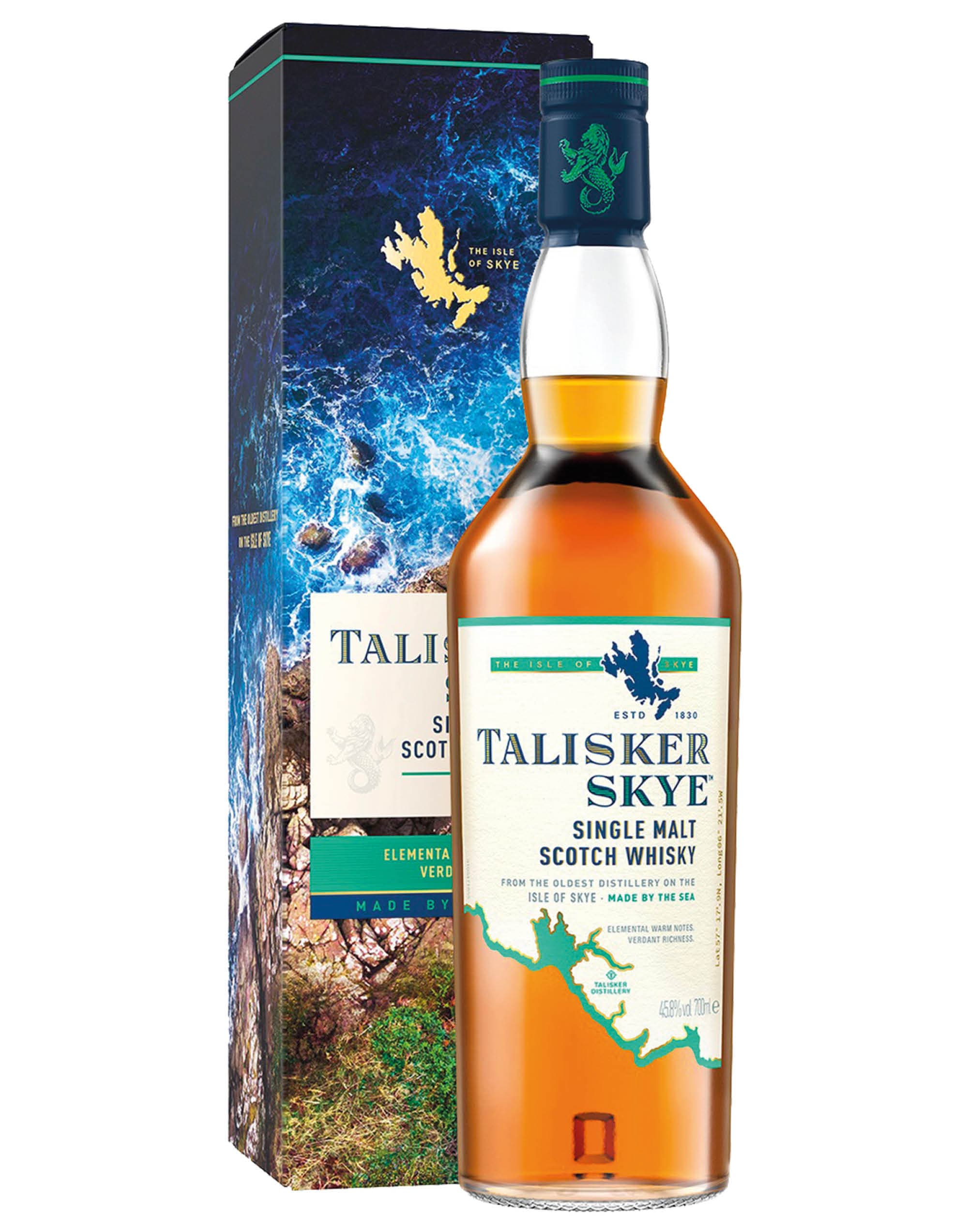 Single Malt Scotch Whisky Skye Talisker 0,7 ℓ, Gift box