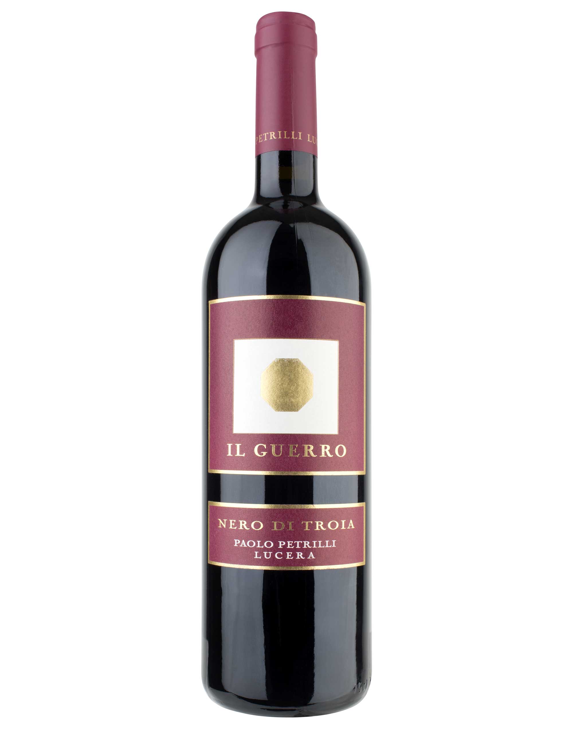 Daunia IGT Nero di Troia Il Guerro Paolo Petrilli 2008 0,75 ℓ