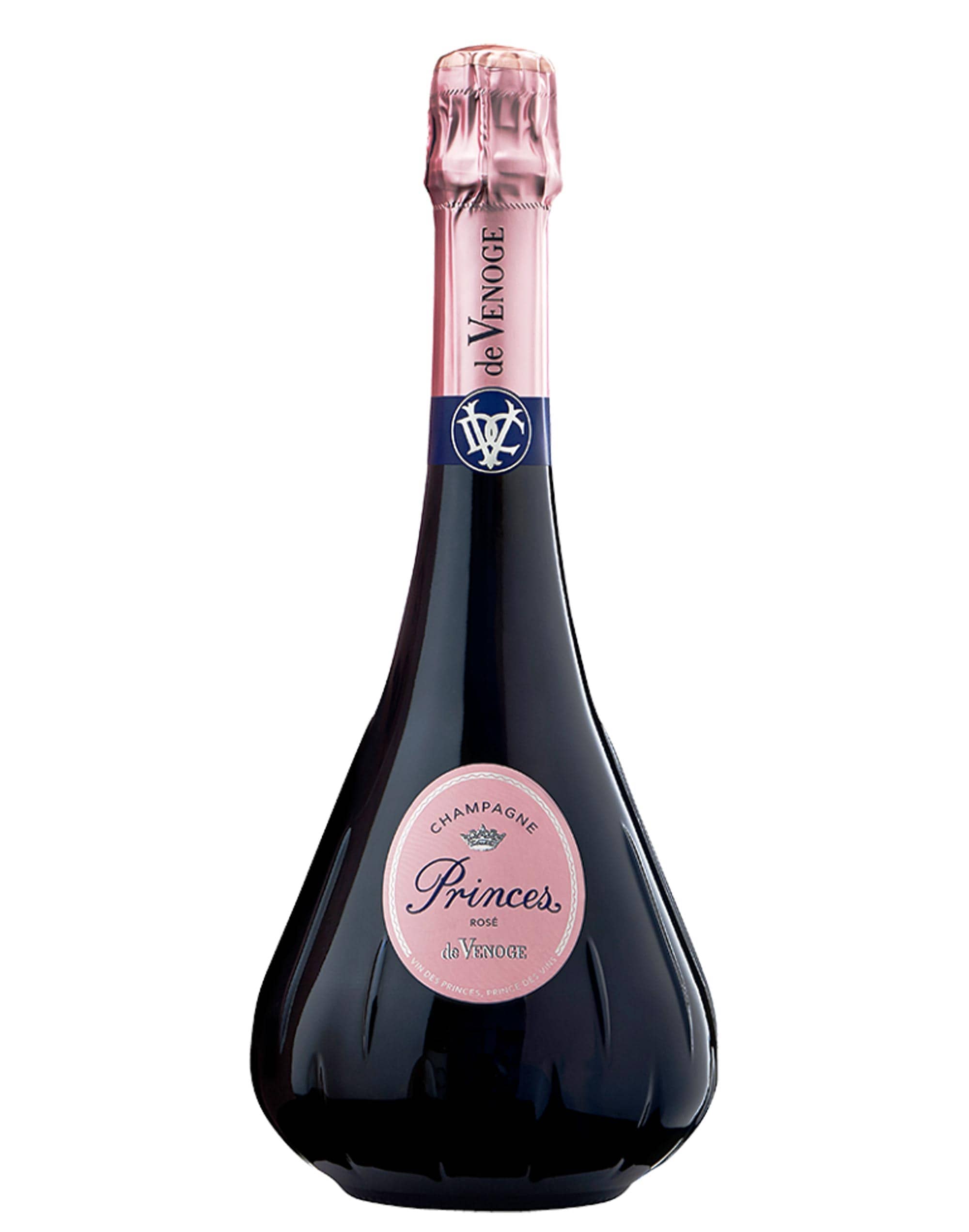 Champagne Brut AOC Princes Rosé De Venoge 0,75 ℓ, En Étui