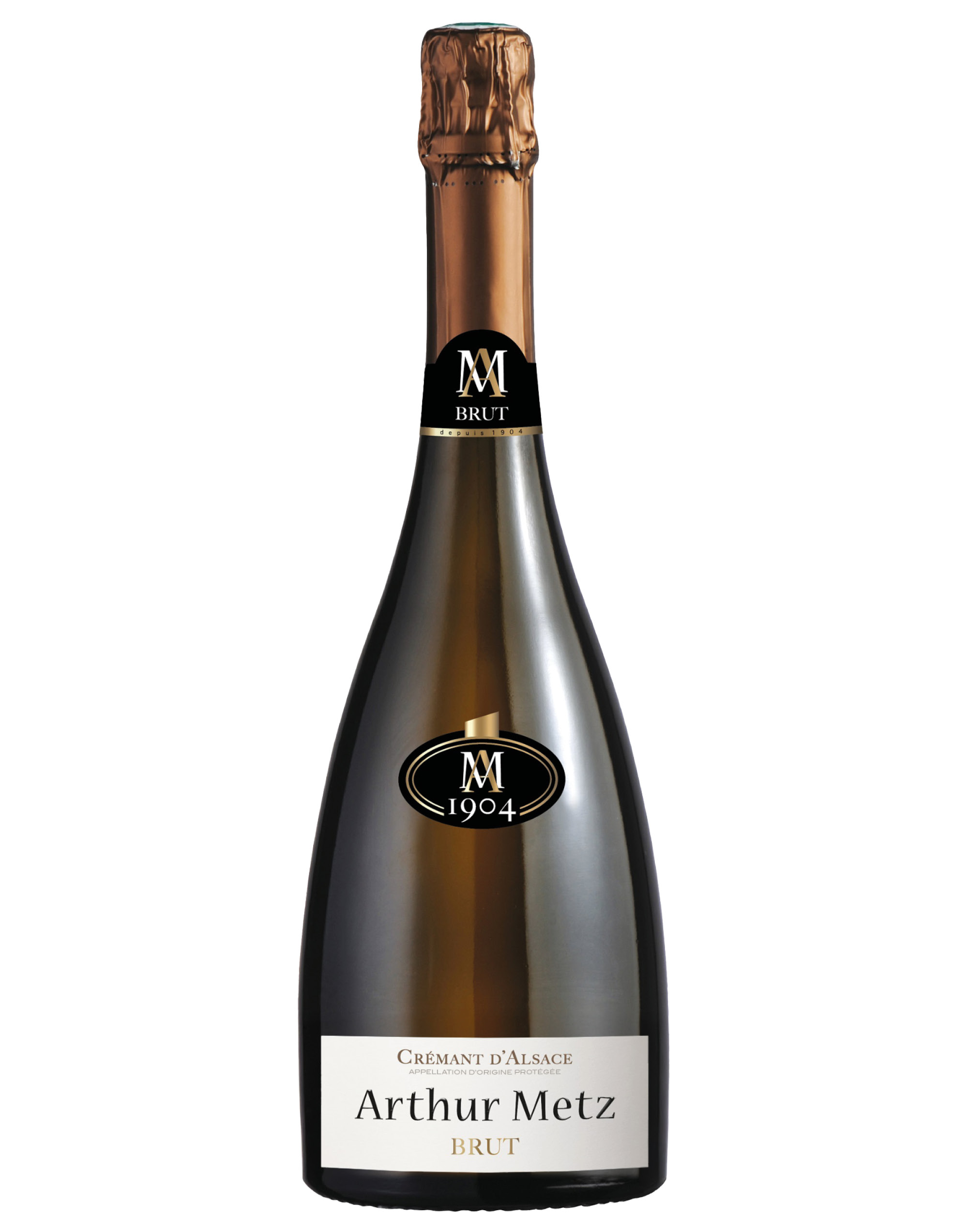 Crémant d'Alsace Brut AOP Cuvée Spéciale 1904 Arthur Metz 0,75 ℓ