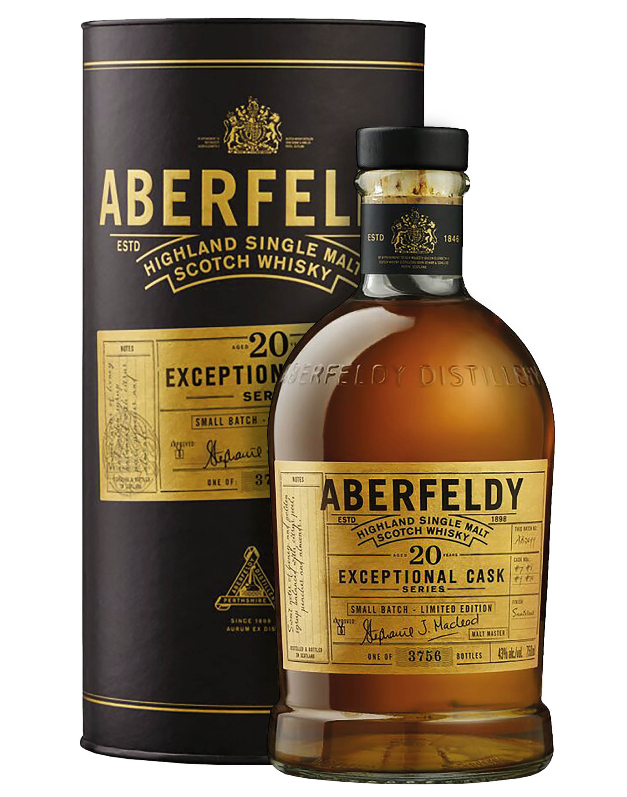 Highland Single Malt Scotch Whisky Aged 20 Years Small Batch Limite...