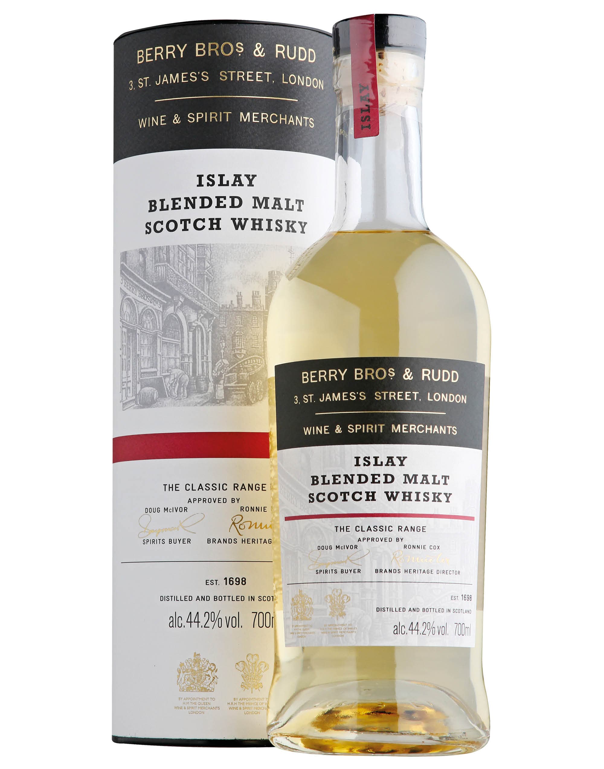 Islay Blended Malt Scotch Whisky Berry Bros. & Rudd 0,7 ℓ, Astucciato