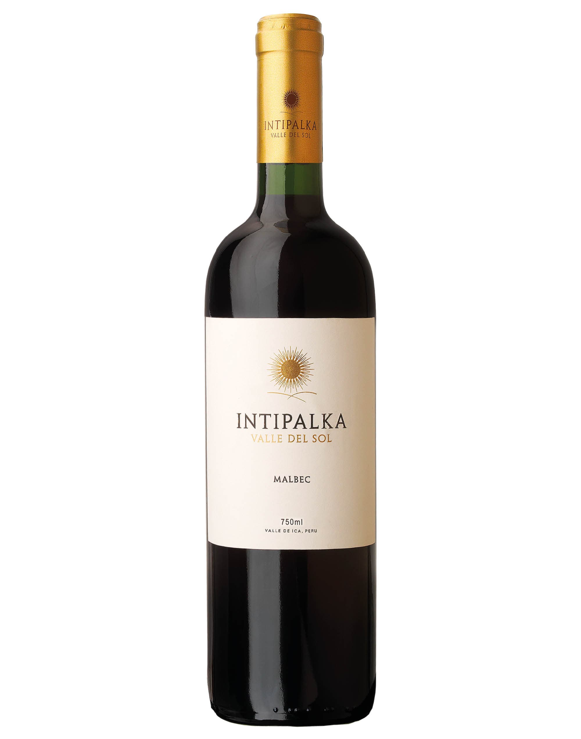 Valle de Ica Malbec Valle del Sol Intipalka 2018 0,75 ℓ