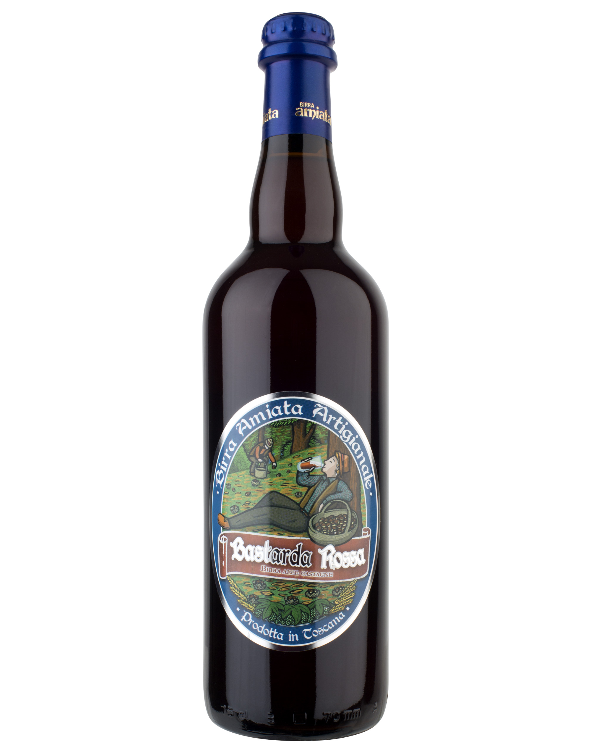 Bastarda Rossa Birra alle Castagne Birra Amiata 0,75 ℓ