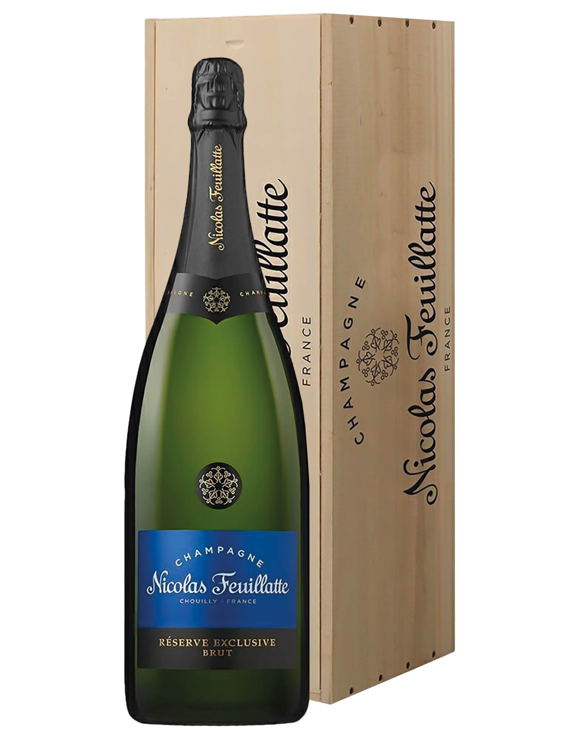 Champagne Brut AOC Réserve Exclusive Nicolas Feuillatte Magnum 1,5 ...