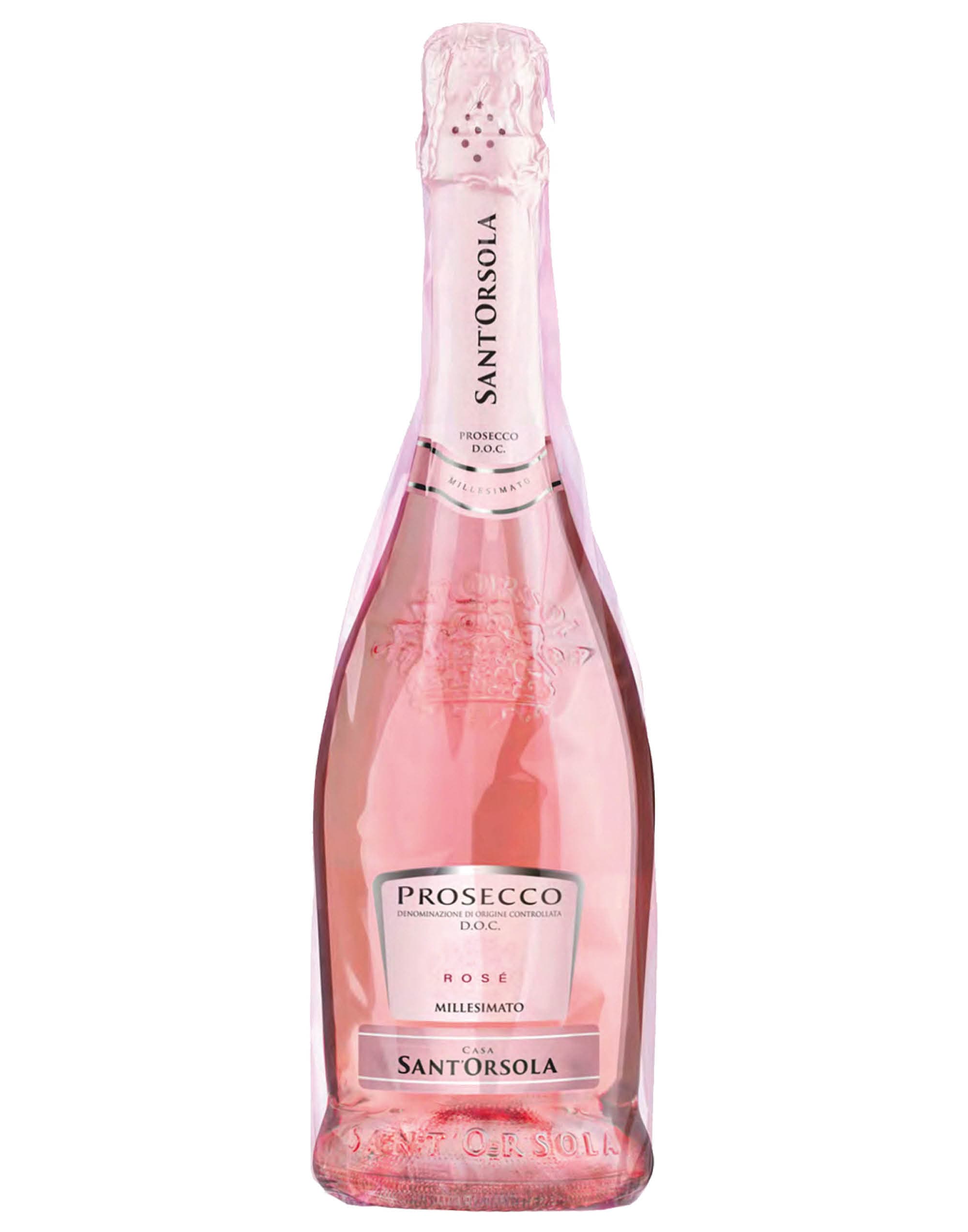 Prosecco Extra Dry Rosé DOC Sant'Orsola 2021 0,75 ℓ