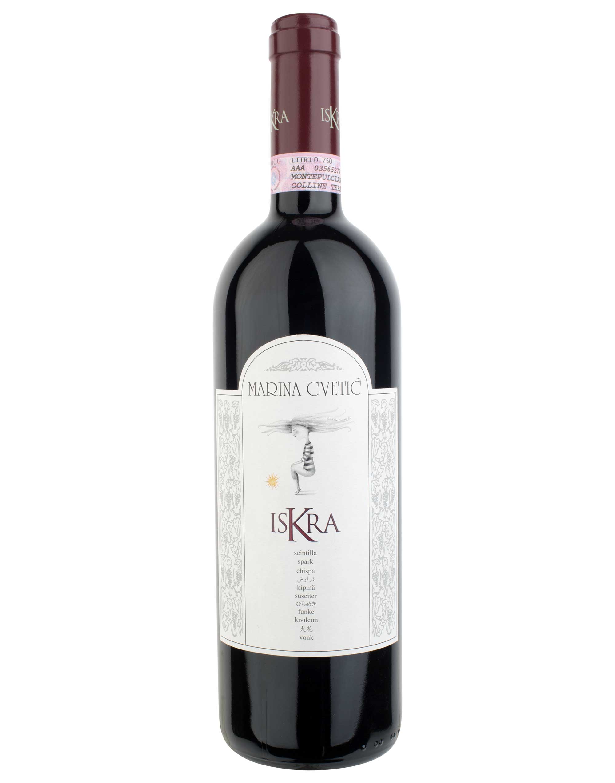 Montepulciano d'Abruzzo Riserva DOC Marina Cvetic Iskra Masciarelli...