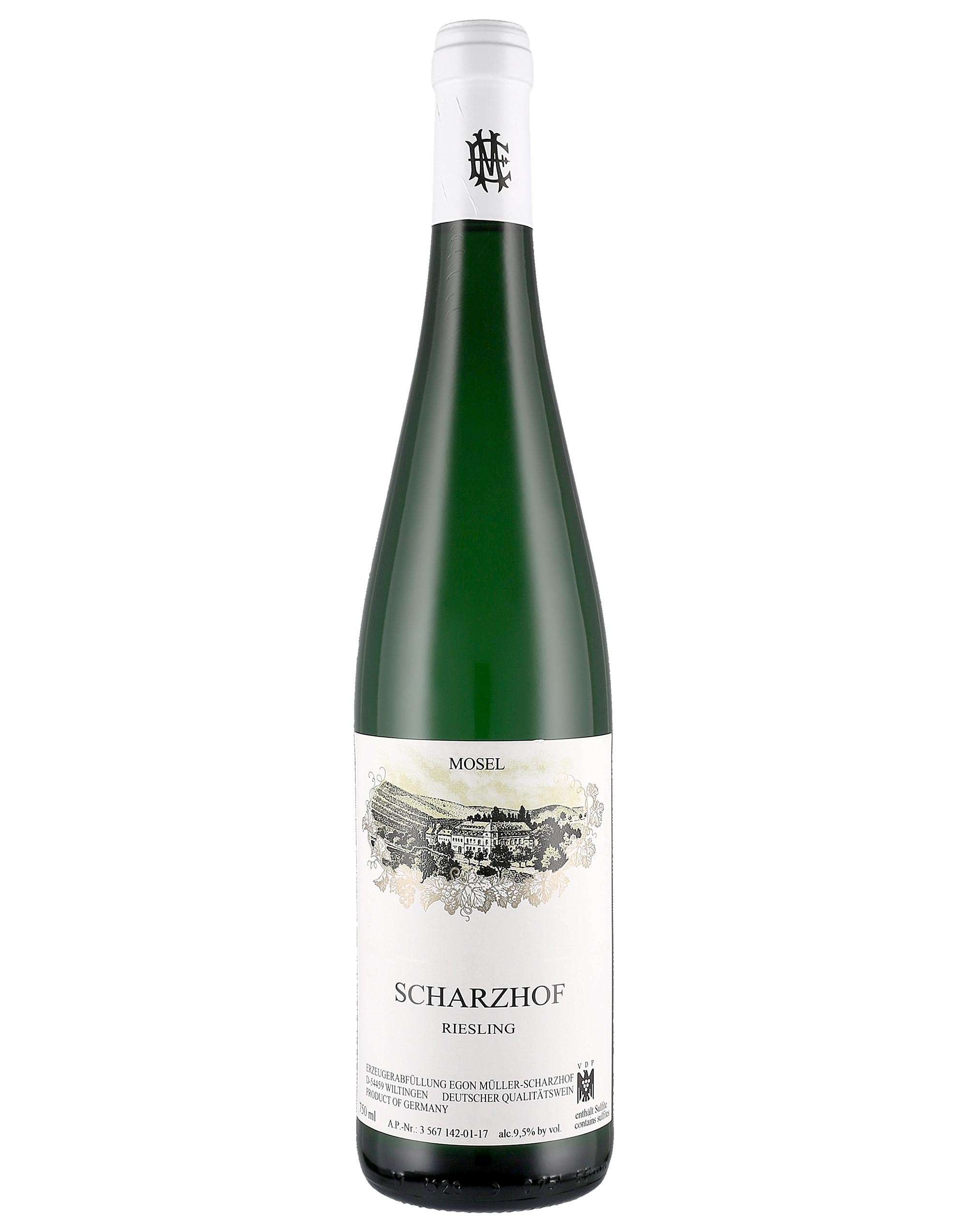Mosel QbA Scharzhof Riesling Egon Müller 2020 0,75 ℓ