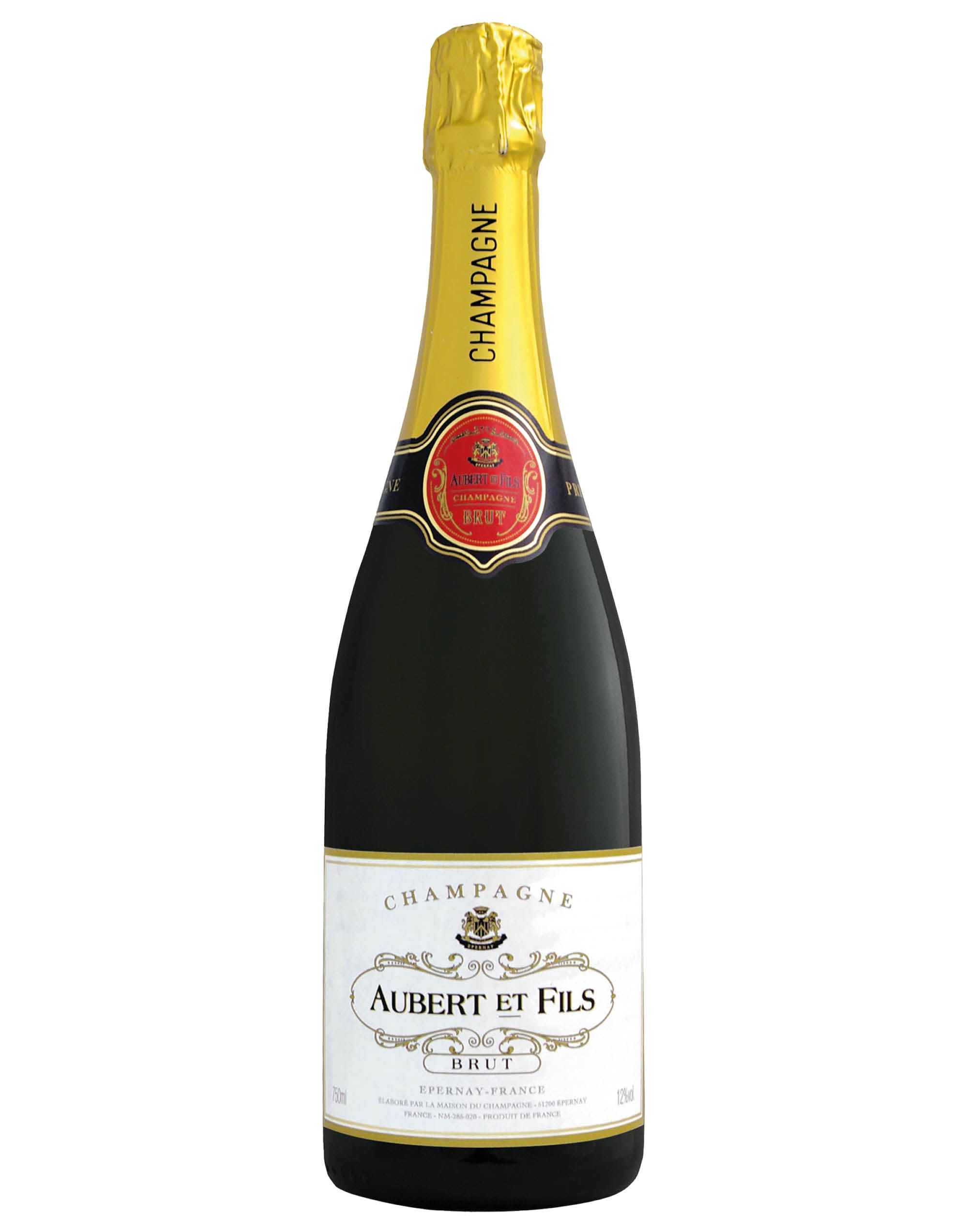 Champagne AOC Brut Aubert et Fils 0,75 ℓ