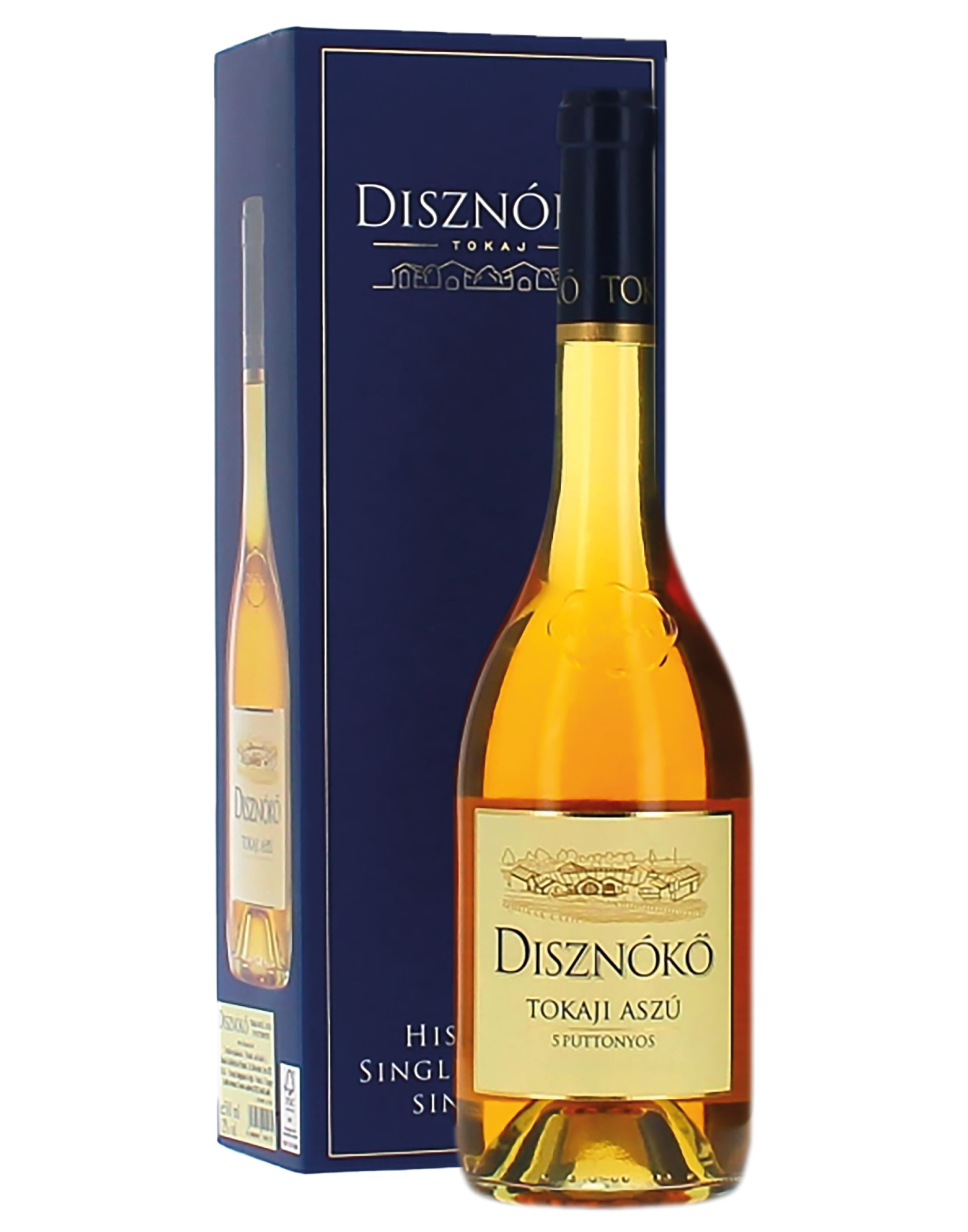Tokaji PDO Aszú 5 Puttonyos Disznóko 2013 500 ㎖, Astucciato