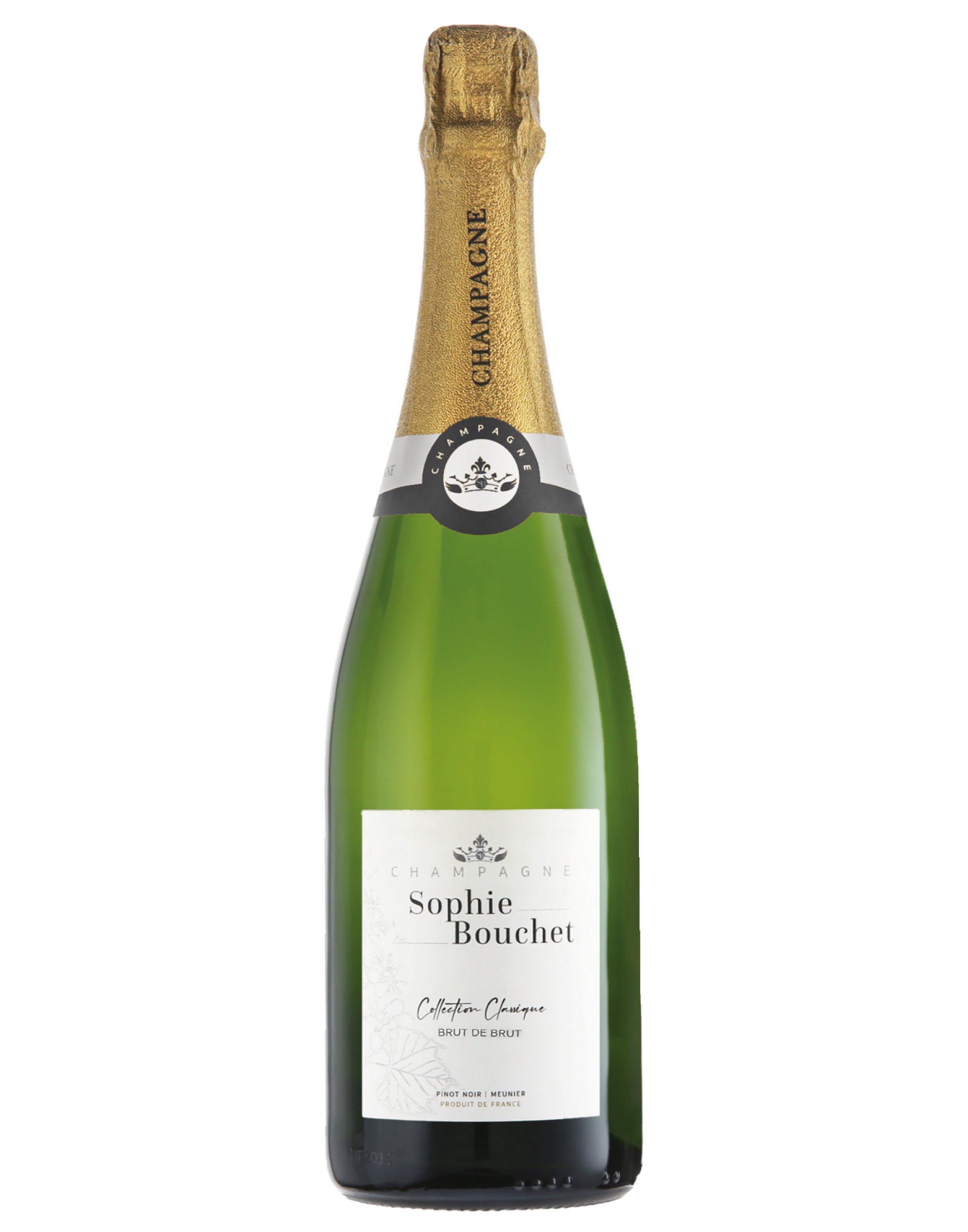 Champagne AOC Brut de Brut Collection Classique Sophie Bouchet 0,75 ℓ