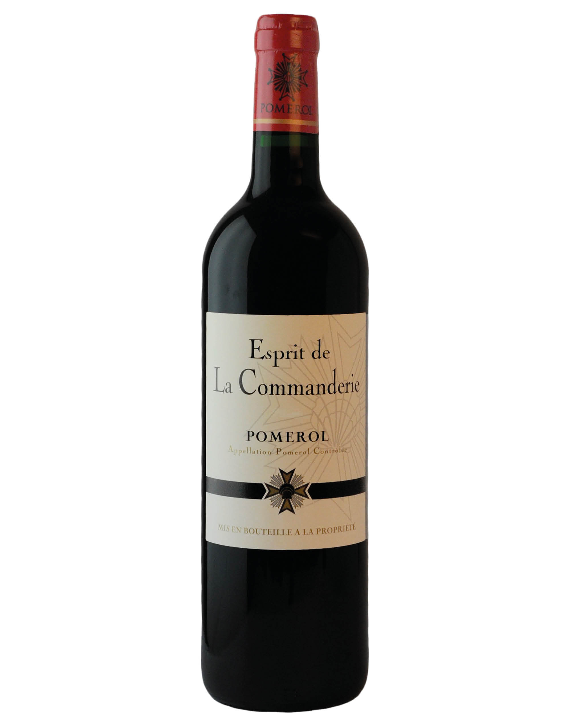 Pomerol AOC Esprit de la Commanderie Château La Commanderie 2017 0,...