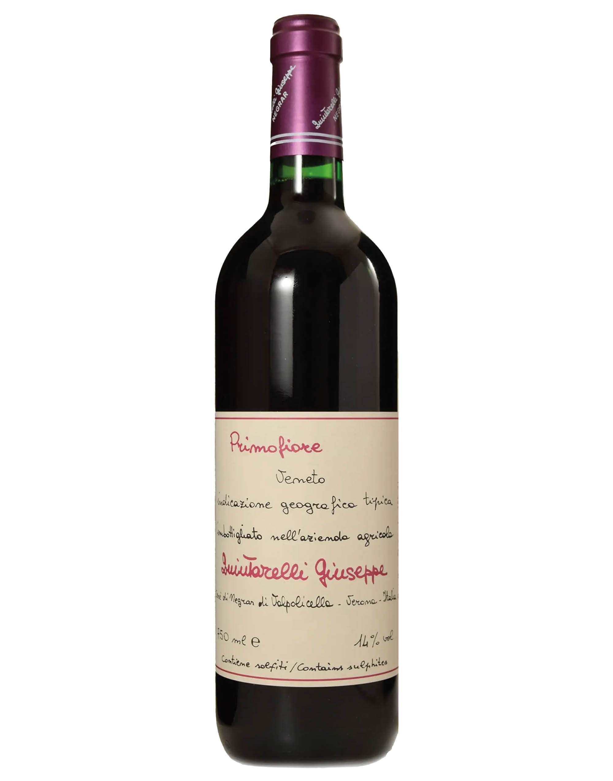Veneto IGT Rosso Primofiore Giuseppe Quintarelli 2021 0,75 ℓ