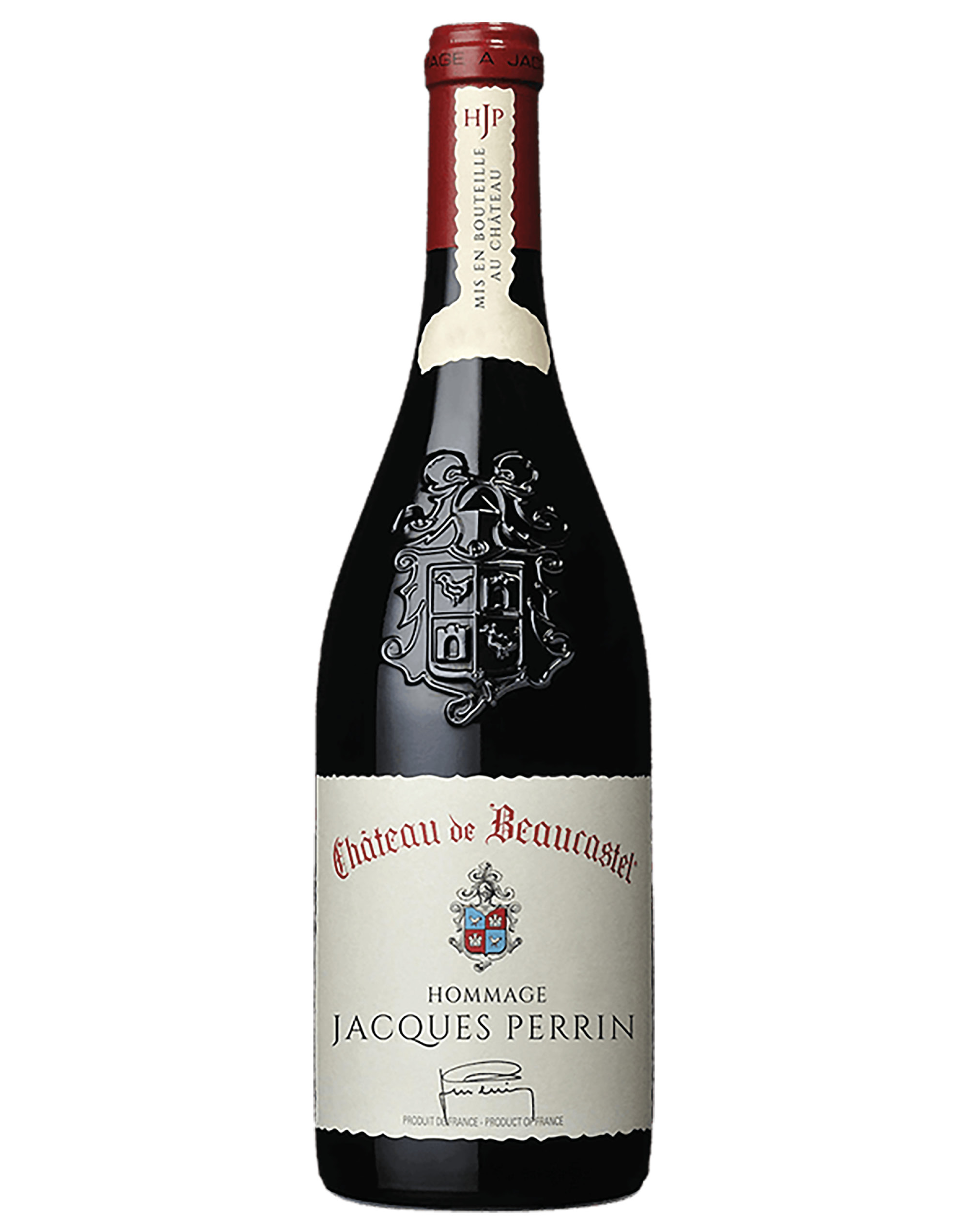 Châteauneuf-du-Pape AOC Rouge Hommage à Jacques Perrin Château de B...
