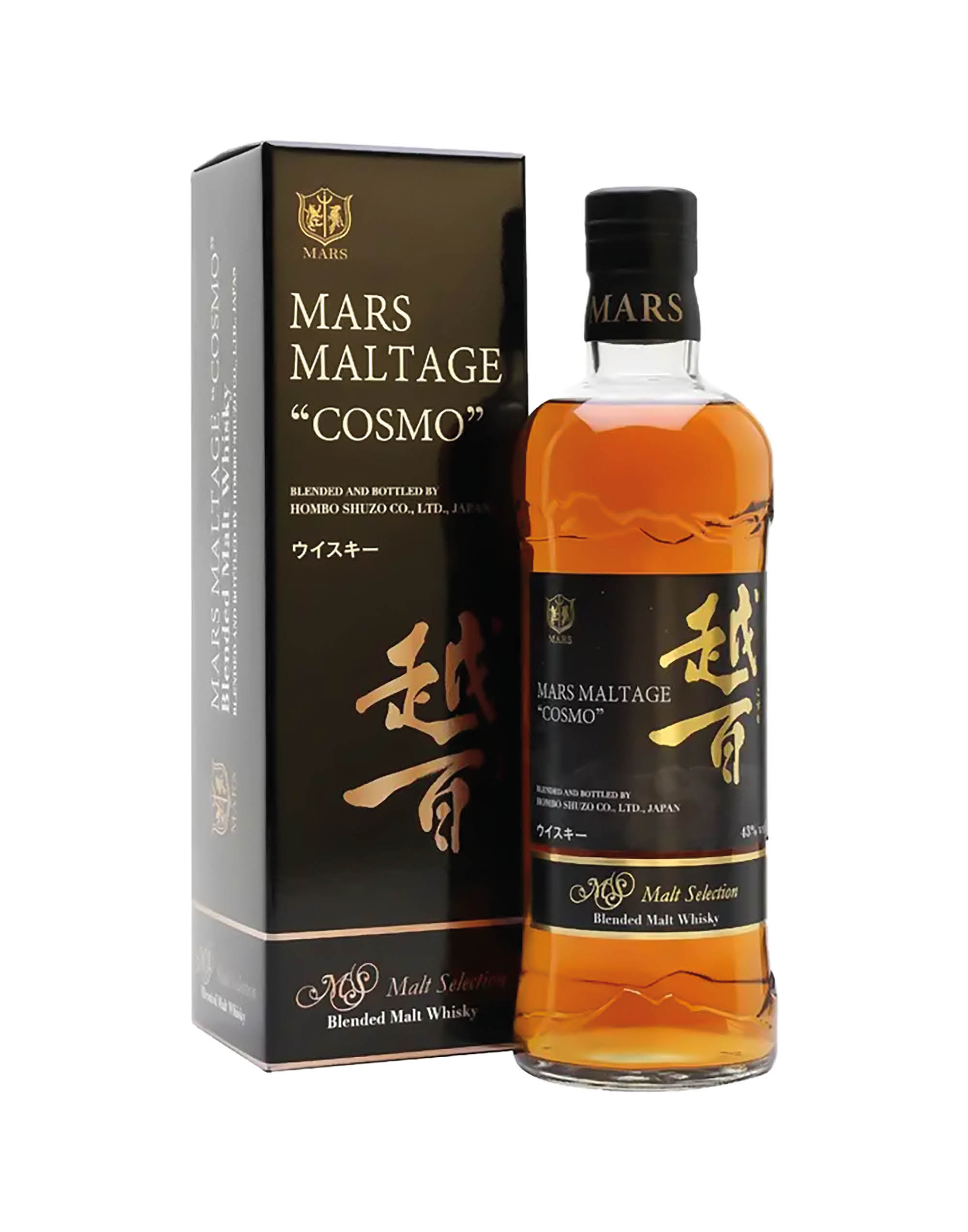 Japanese Blended Malt Whisky Mars Maltage Cosmo Mars Shinshu 0,7 ℓ,...