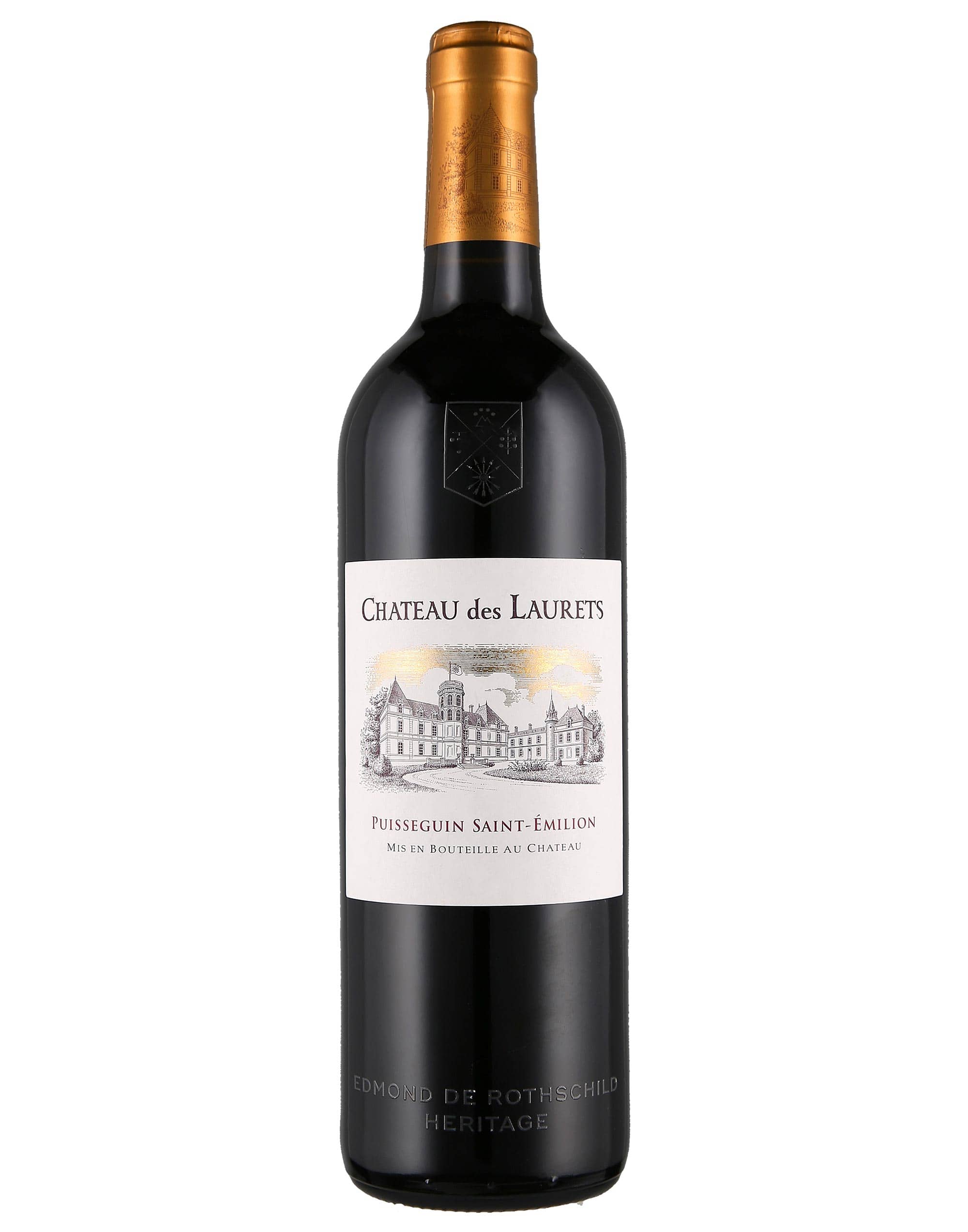 Puisseguin Saint-Émilion AOC Château des Laurets Baron Edmond de Ro...