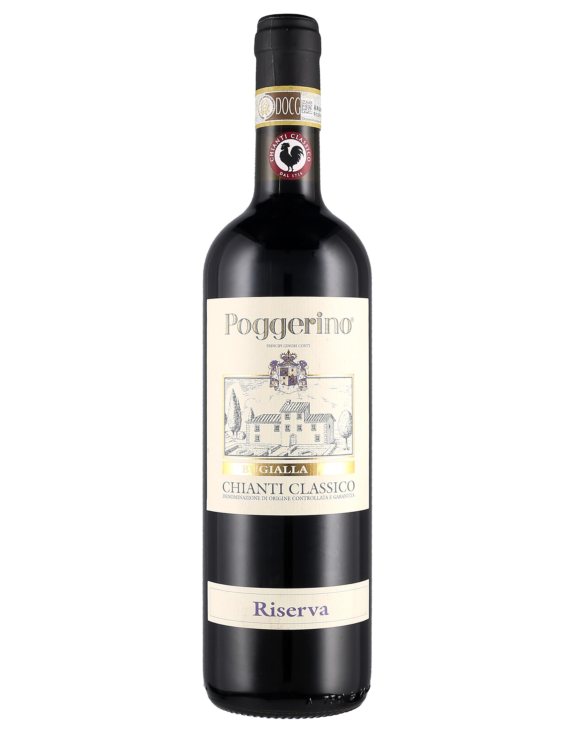 Chianti Classico DOCG Riserva Bugialla Poggerino 2021 0,75 ℓ