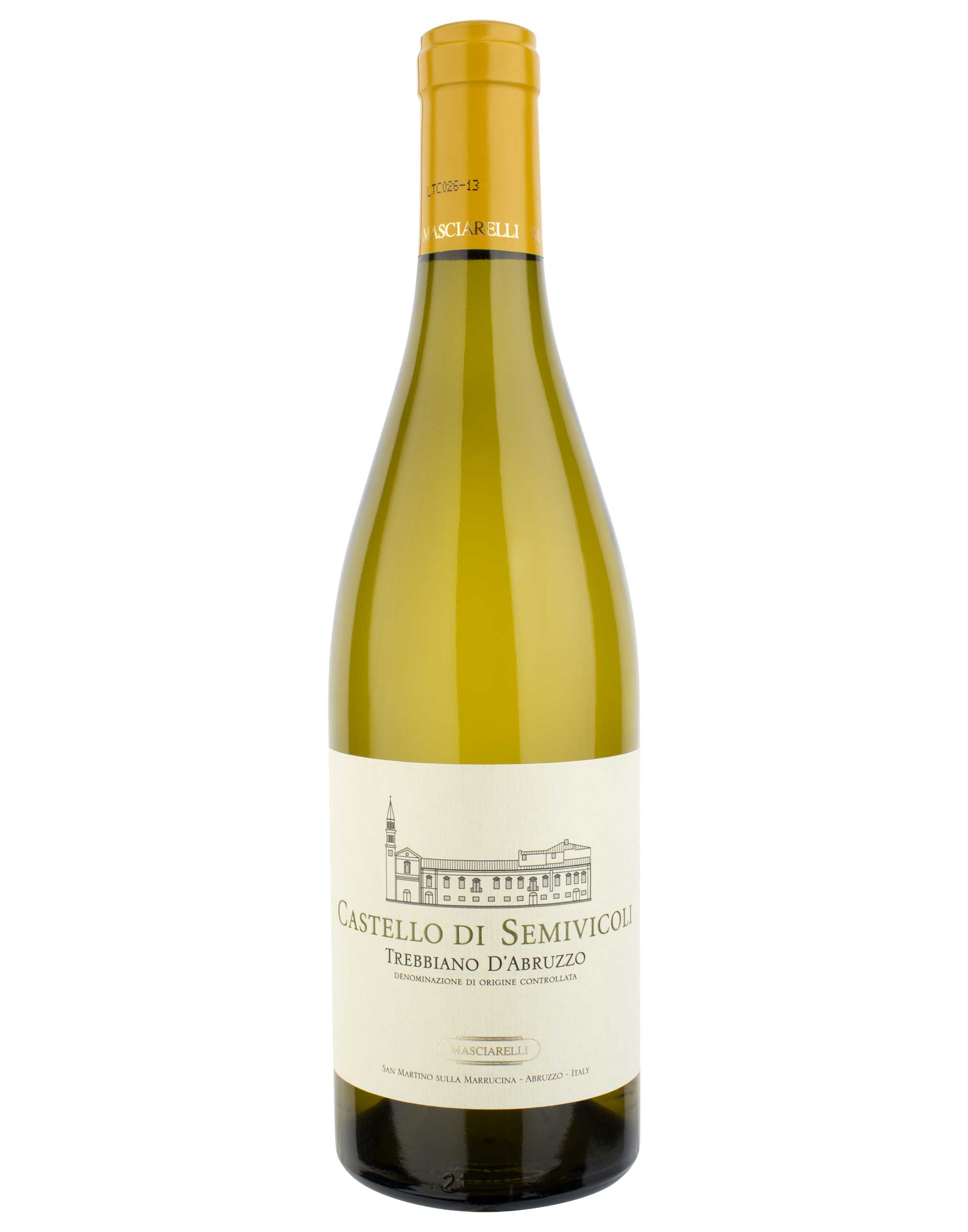 Trebbiano D'Abruzzo DOC Castello di Semivicoli Masciarelli 2011 0,...