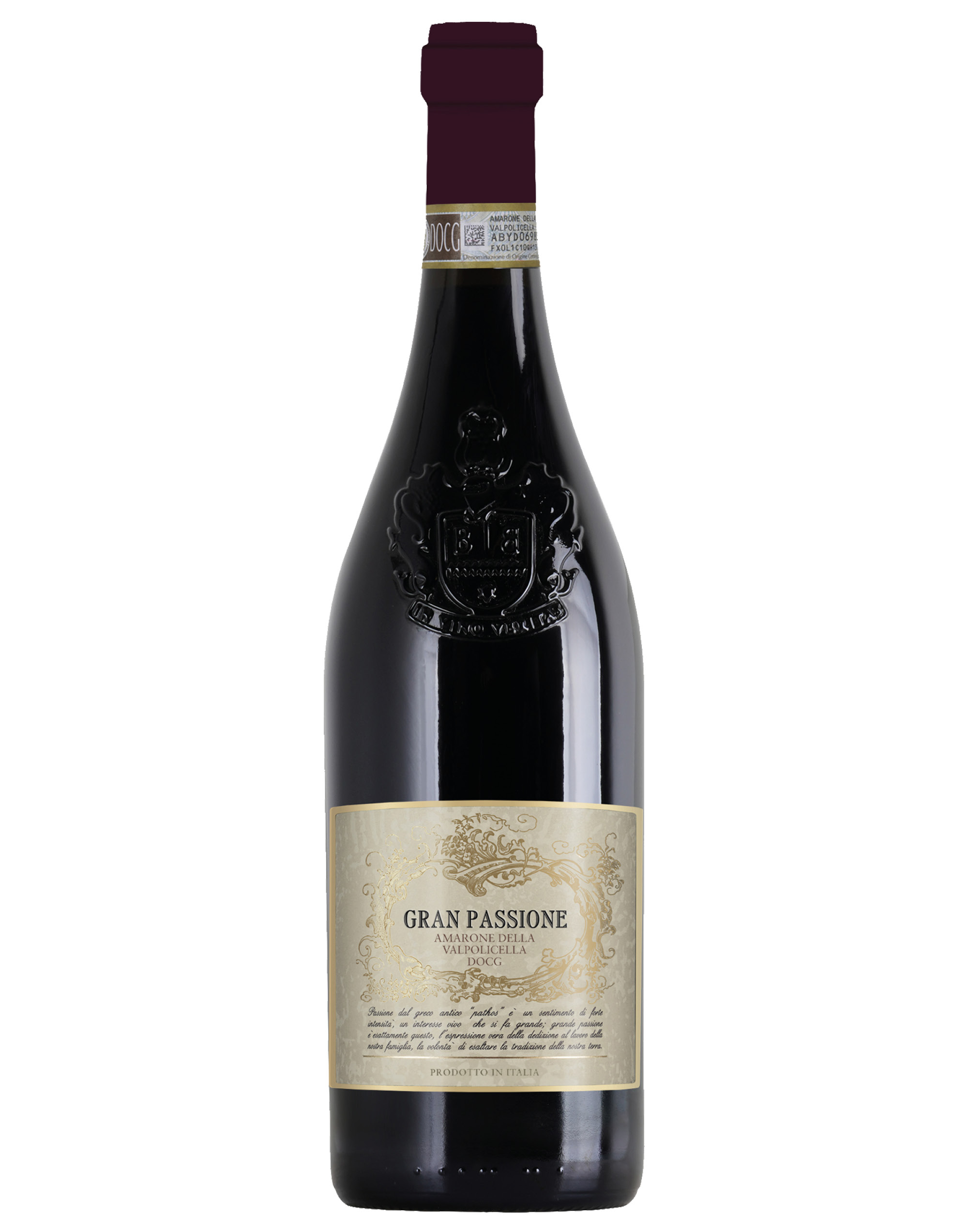 Amarone della Valpolicella DOCG Gran Passione Botter 2019 0,75 ℓ