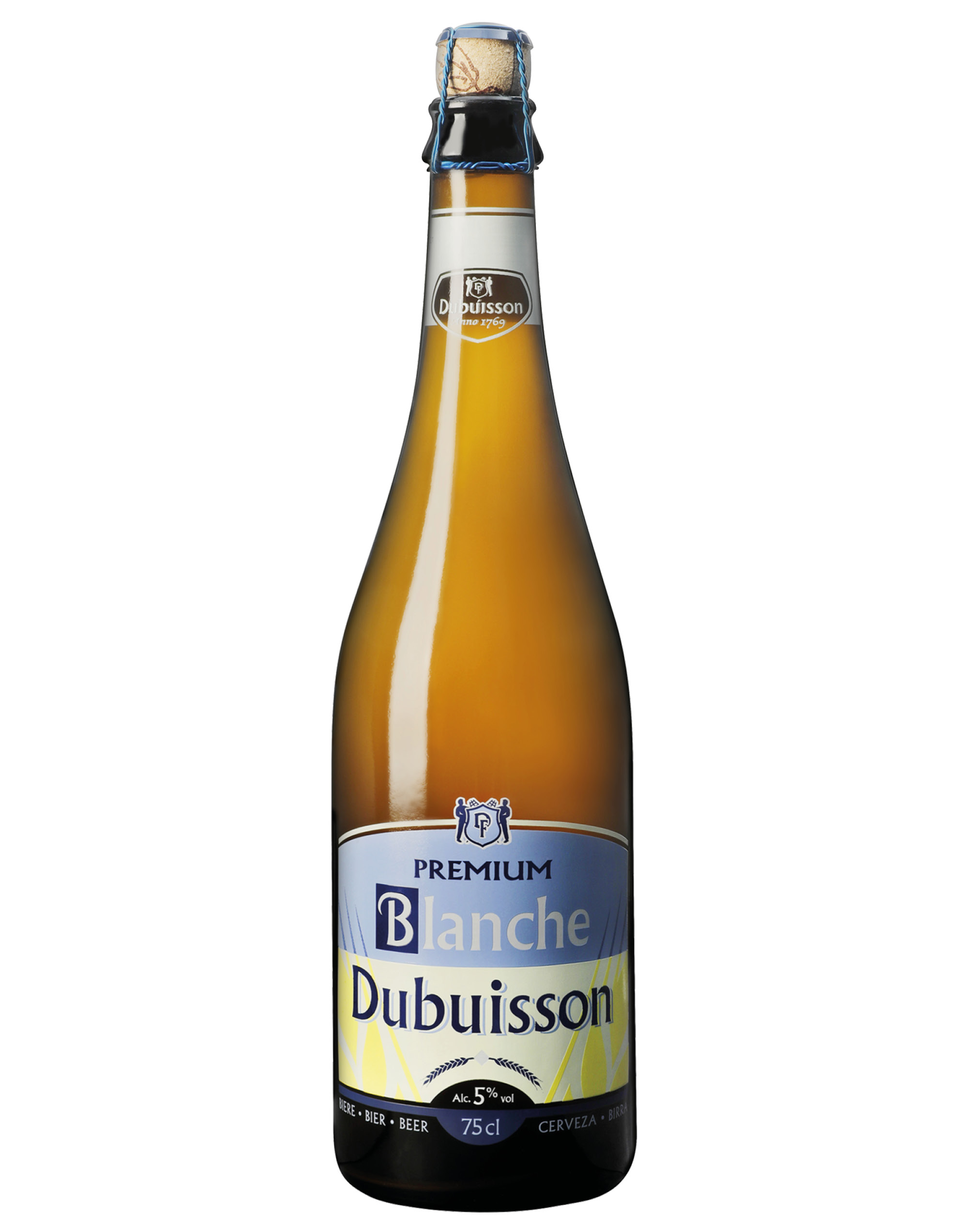 Premium Blanche Brasserie Dubuisson 0,75 ℓ, beer