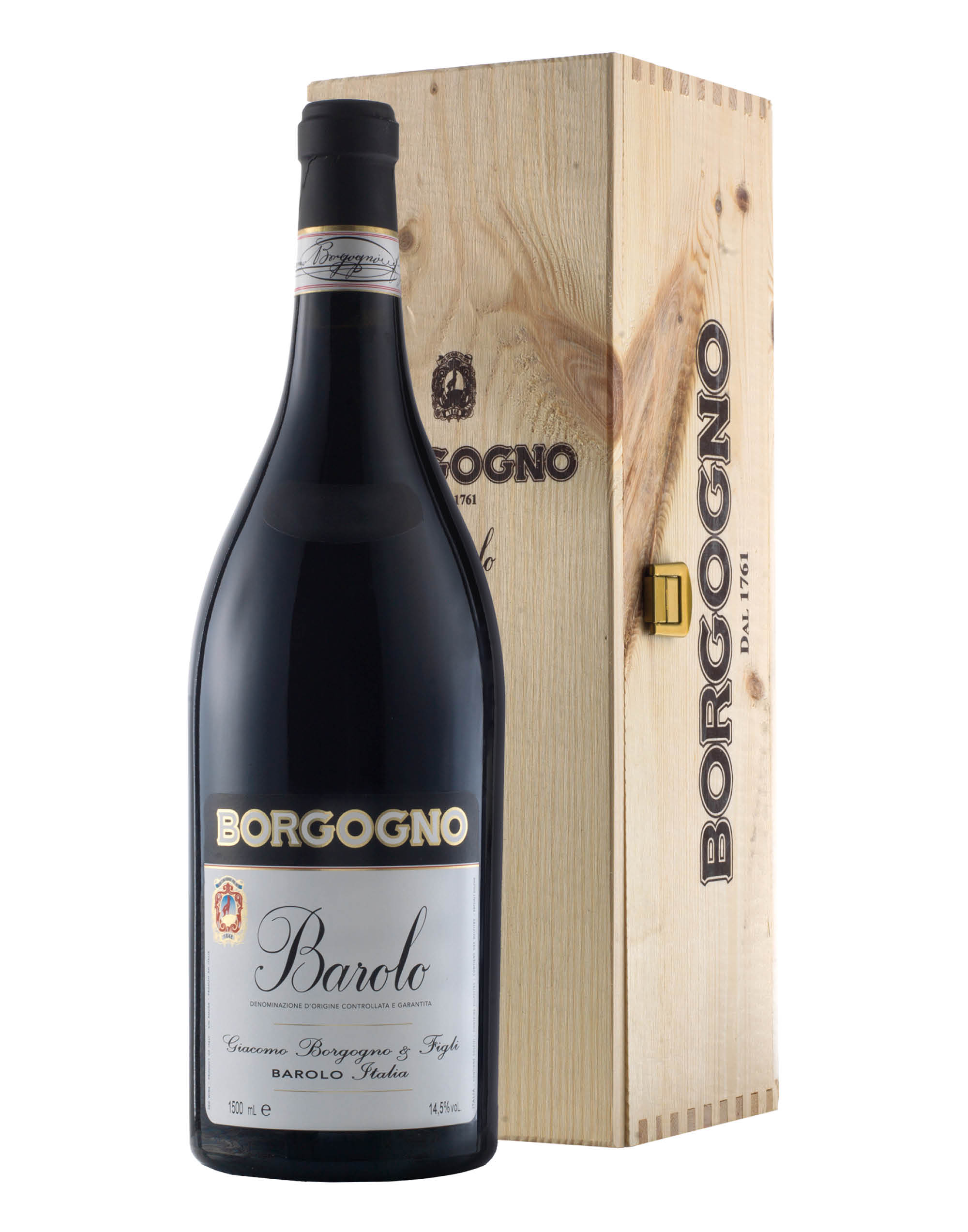 Barolo DOCG Borgogno 2020 Magnum 1,5 ℓ, Wooden box