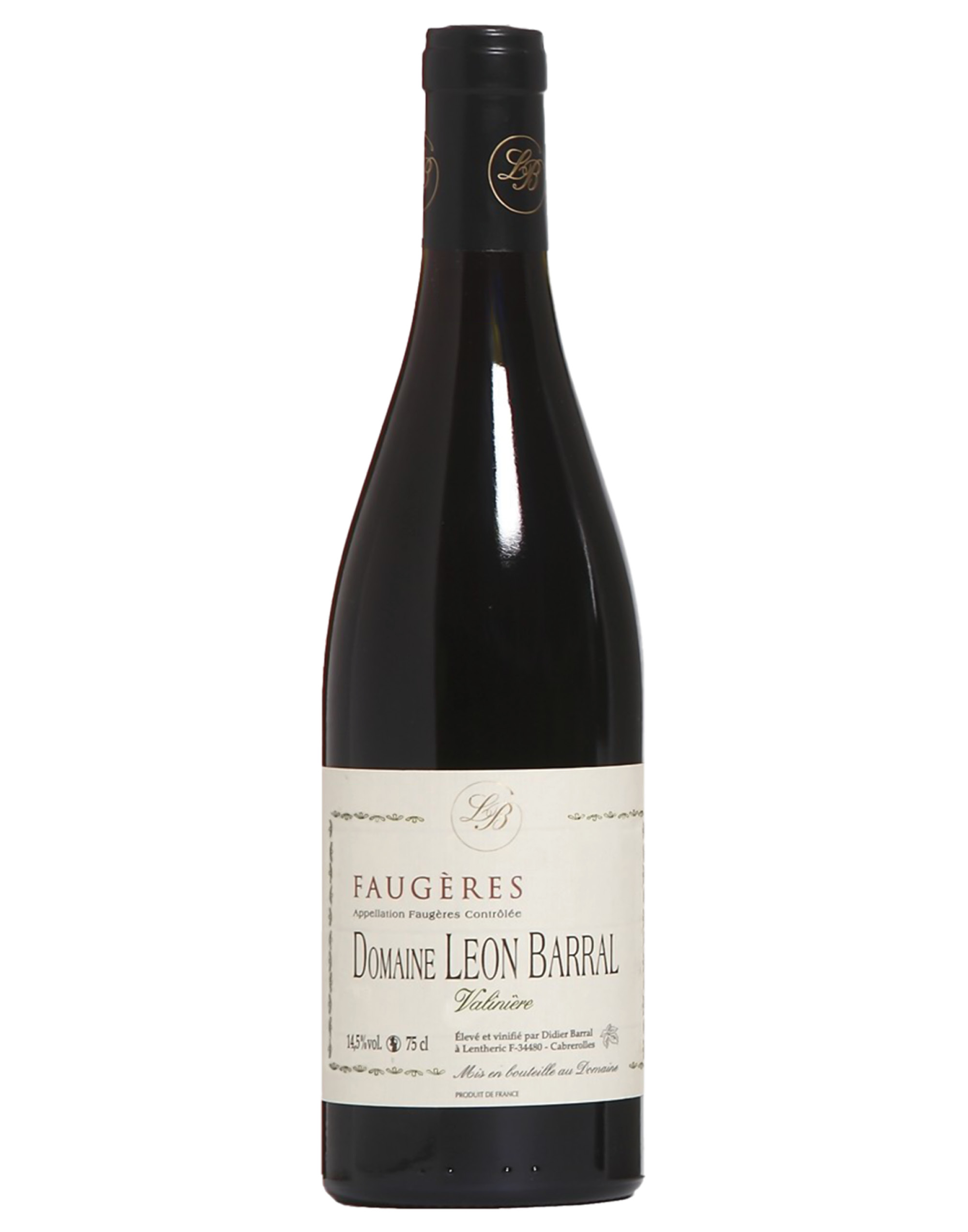 Faugères AOC Valinière Leon Barral 2019 0,75 ℓ
