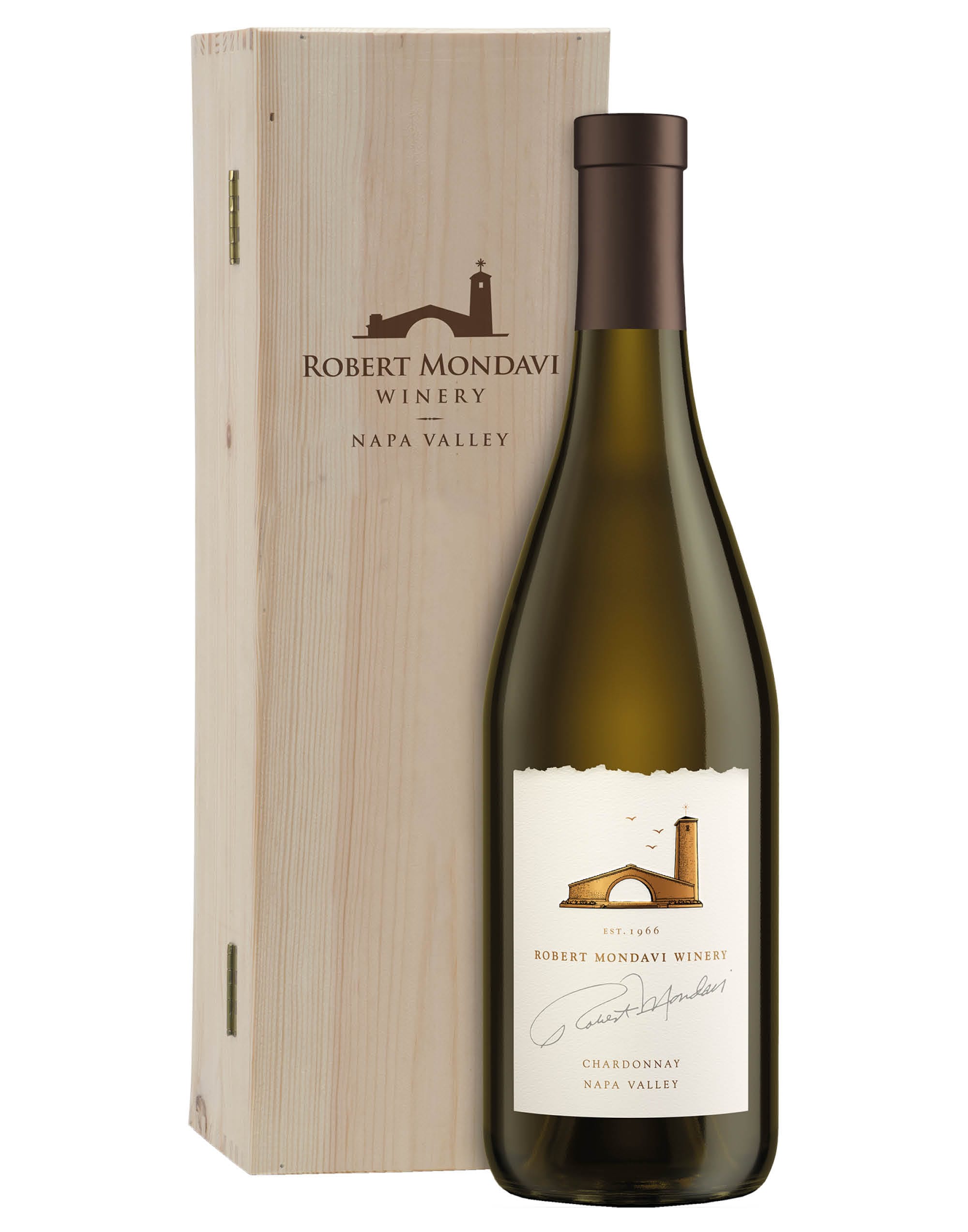 Napa Valley Chardonnay AVA Robert Mondavi Winery 2021 0,75 ℓ, Woode...