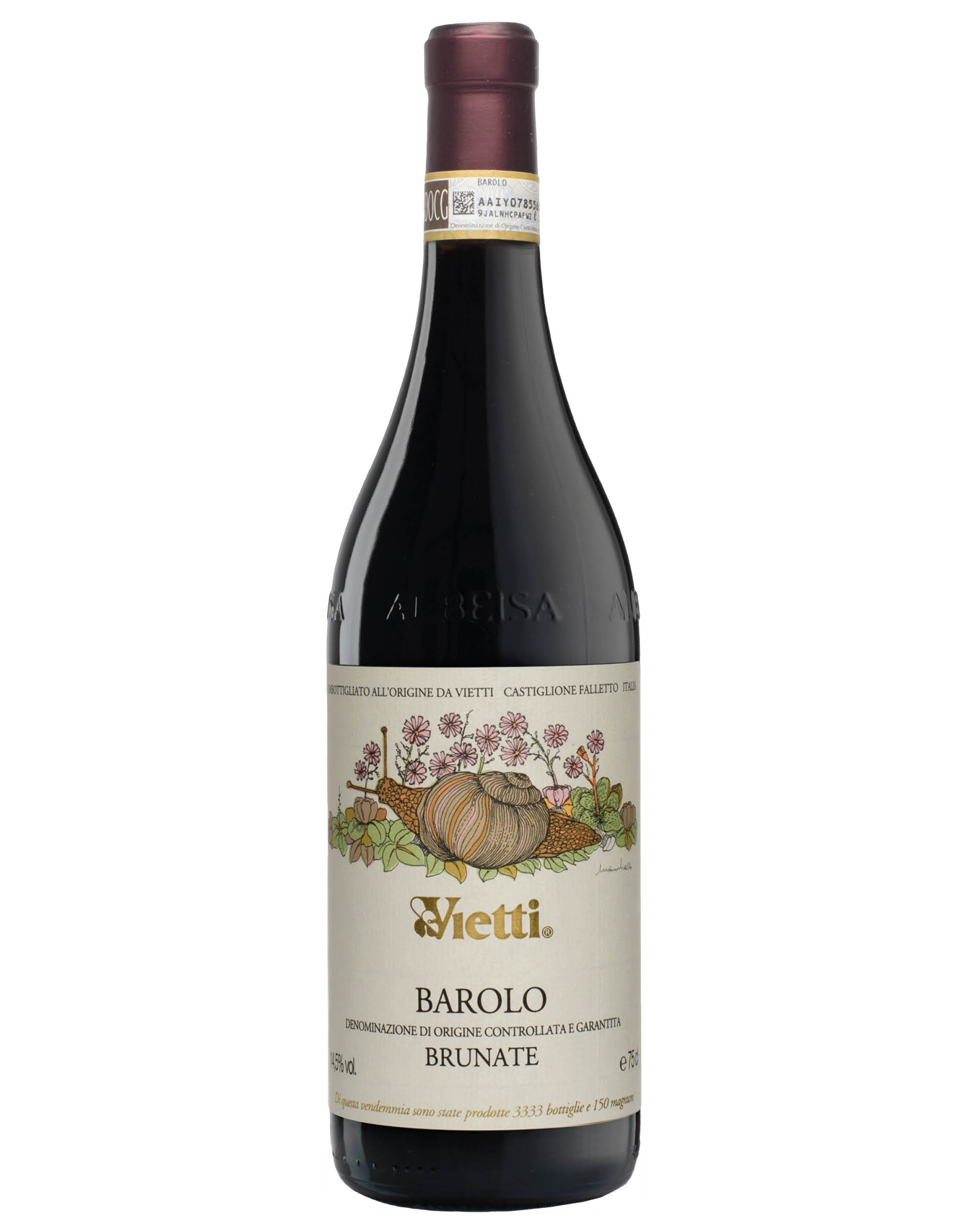 Barolo Brunate DOCG Vietti 2019 0,75 ℓ, red wine