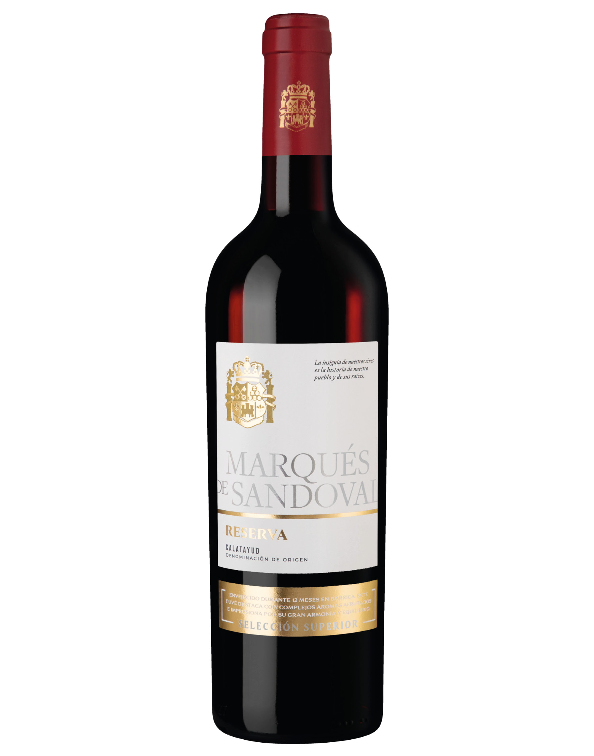 Calatayud DO Reserva Superiore Marqués de Sandoval 2019 0,75 ℓ
