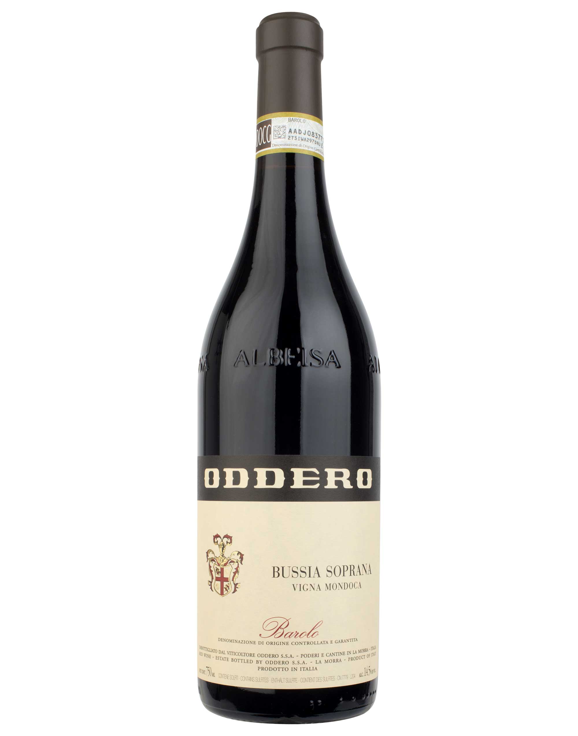 Barolo DOCG Riserva Bussia Soprana Vigna Mondoca Oddero Poderi e Ca...