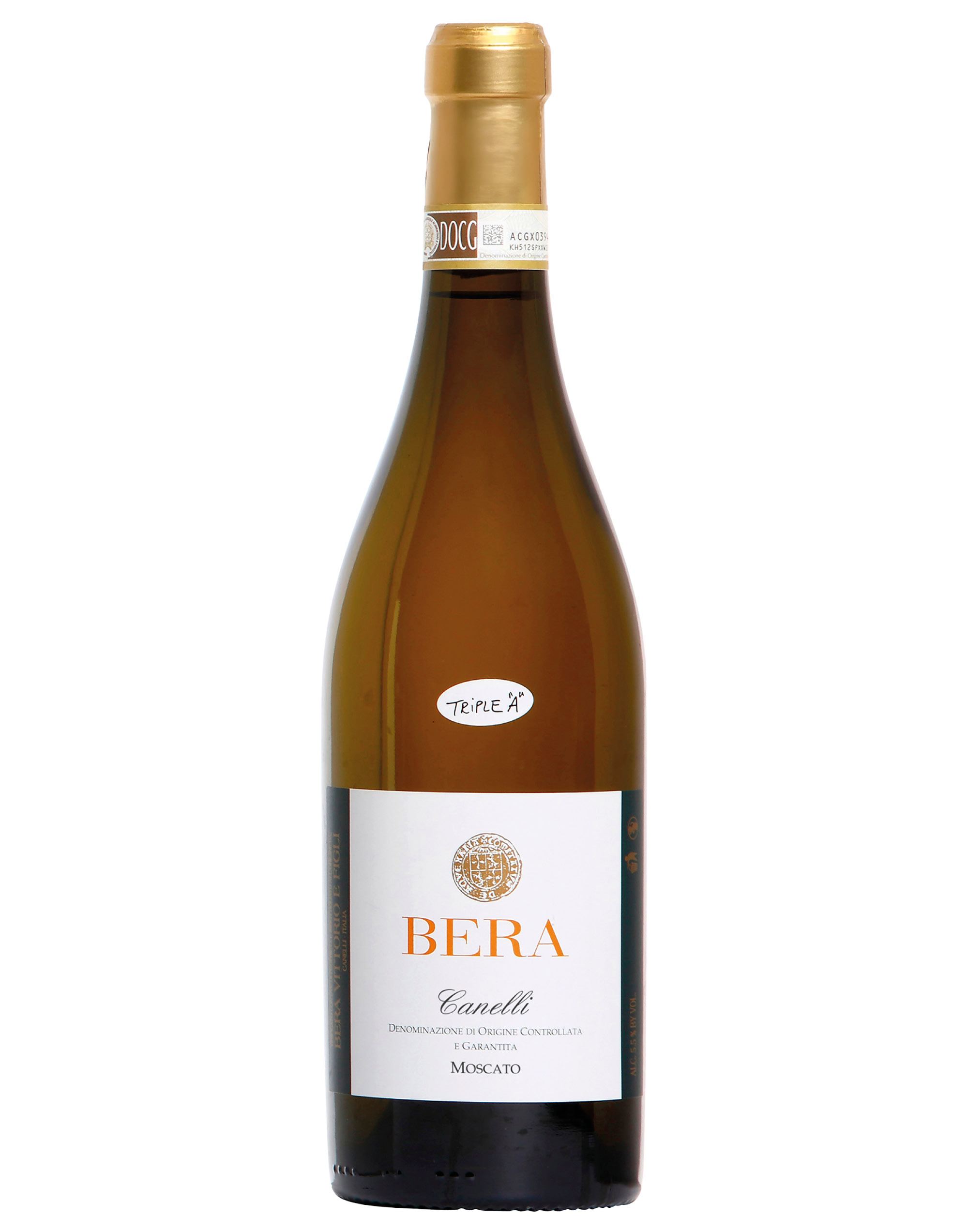 Canelli DOCG Moscato Bera 2023 0,75 ℓ, white wine