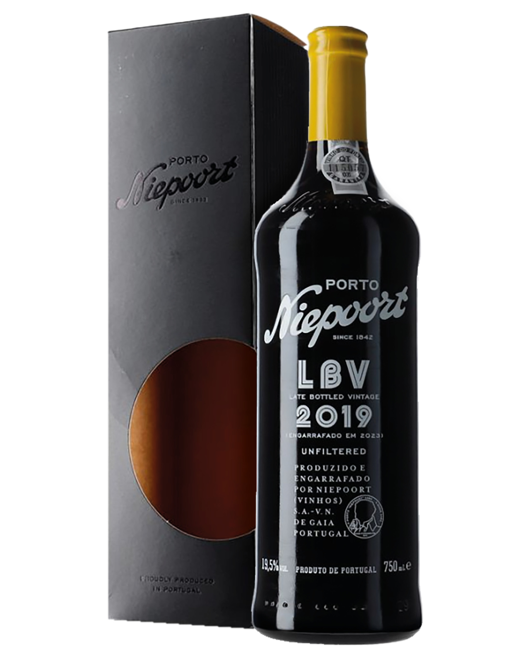 Porto Late Bottled Vintage Niepoort 2020 0,75 ℓ, Gift box