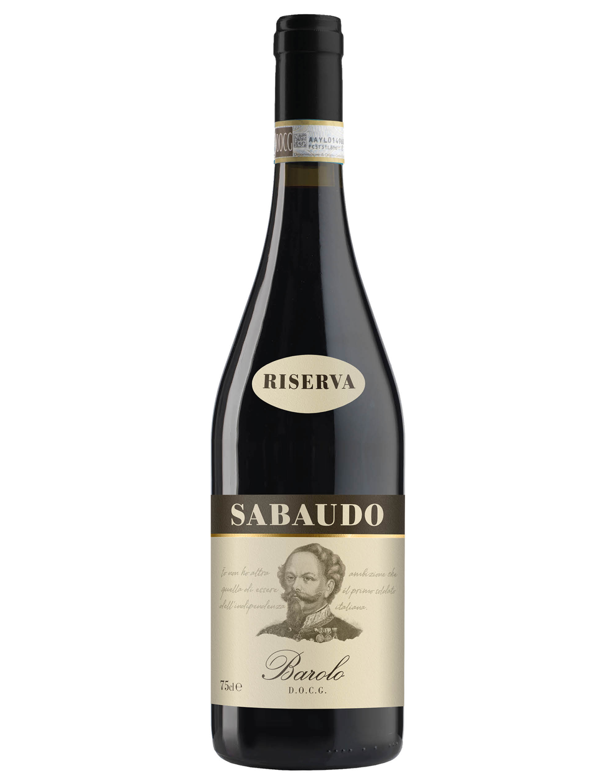 Barolo DOCG Riserva Sabaudo 2019 0,75 ℓ, vin rouge