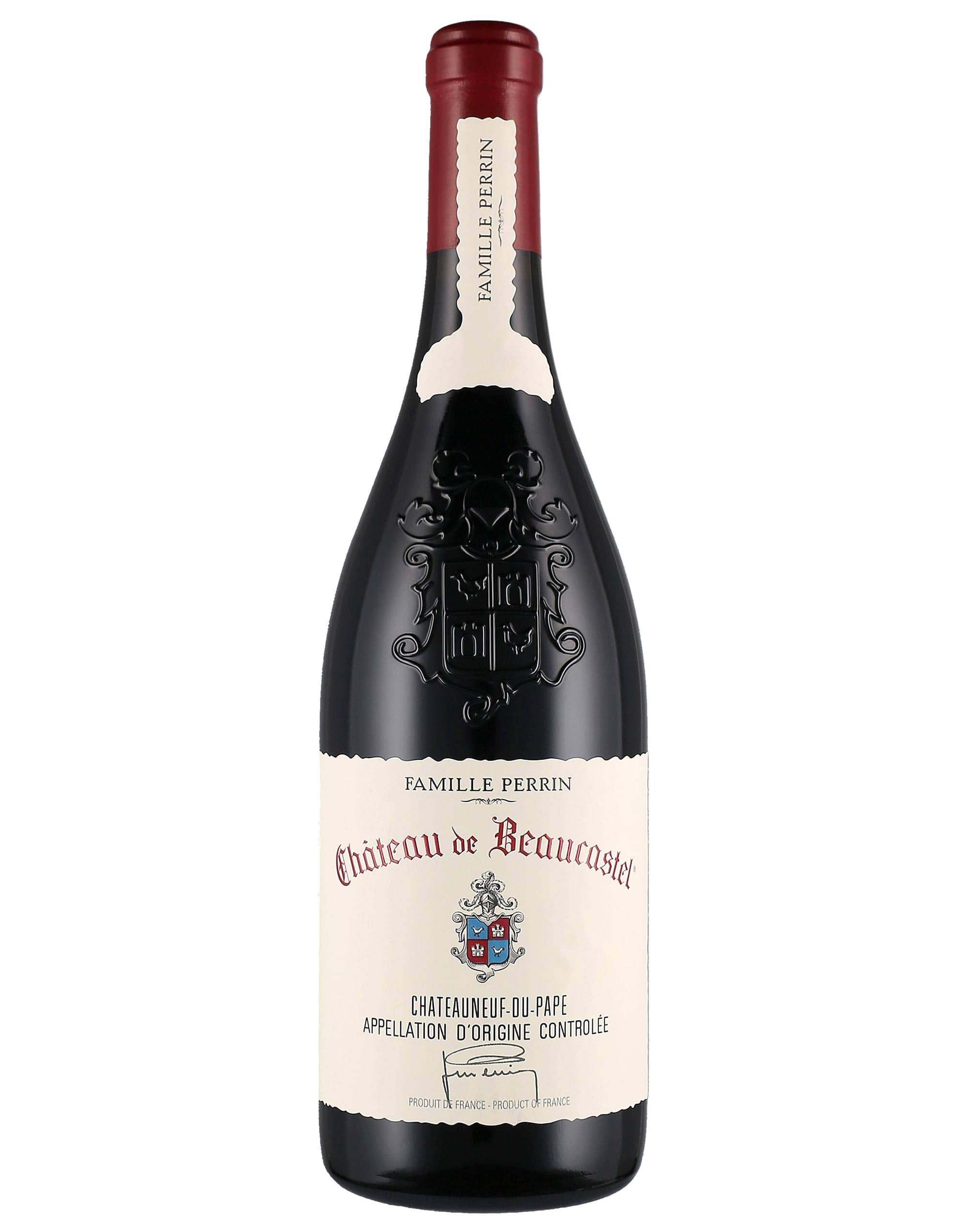 Châteauneuf-du-Pape Rouge AOC Château de Beaucastel Famille Perrin ...