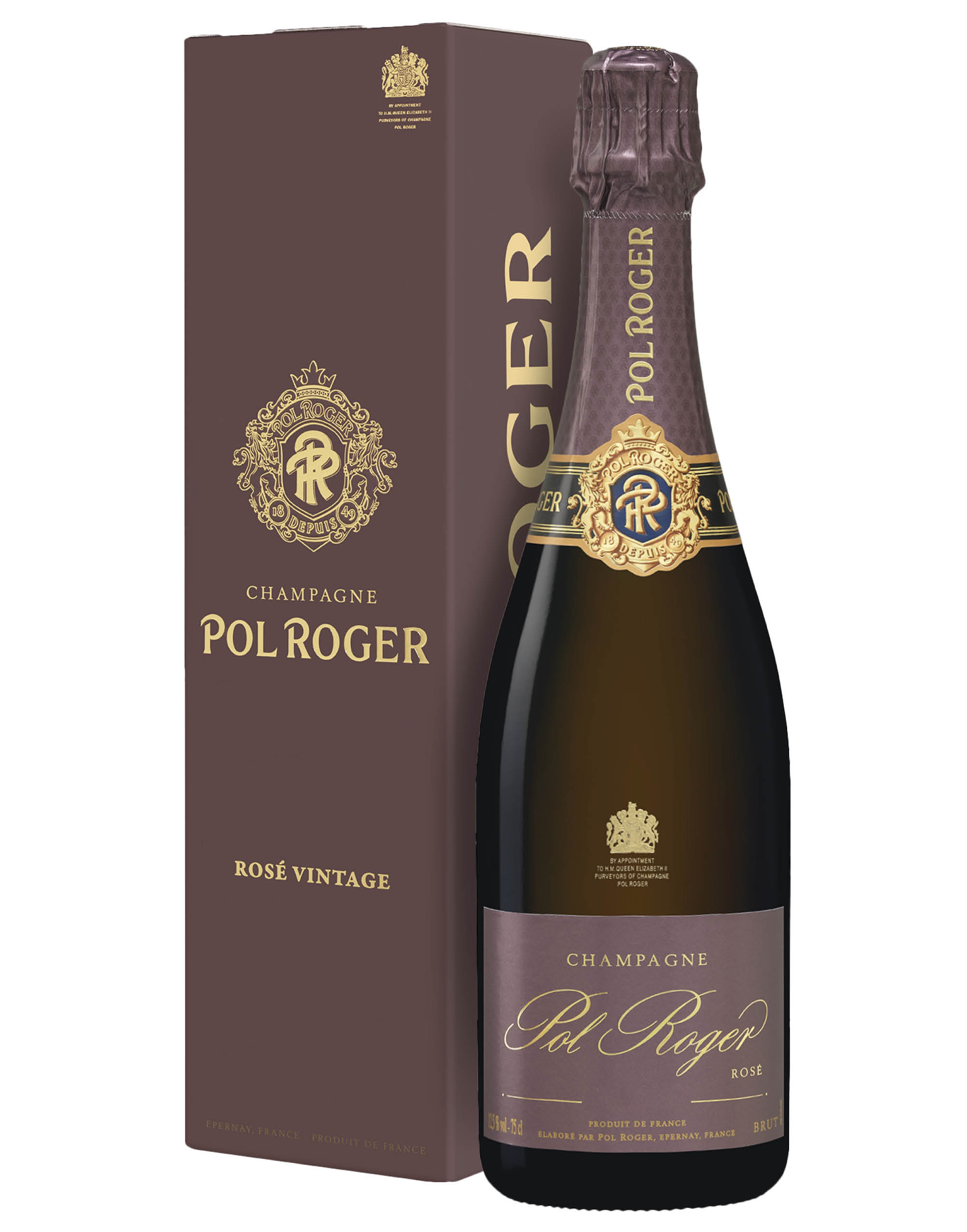 Champagne Brut Rosé AOC Vintage Pol Roger 2018 0,75 ℓ, Astucciato