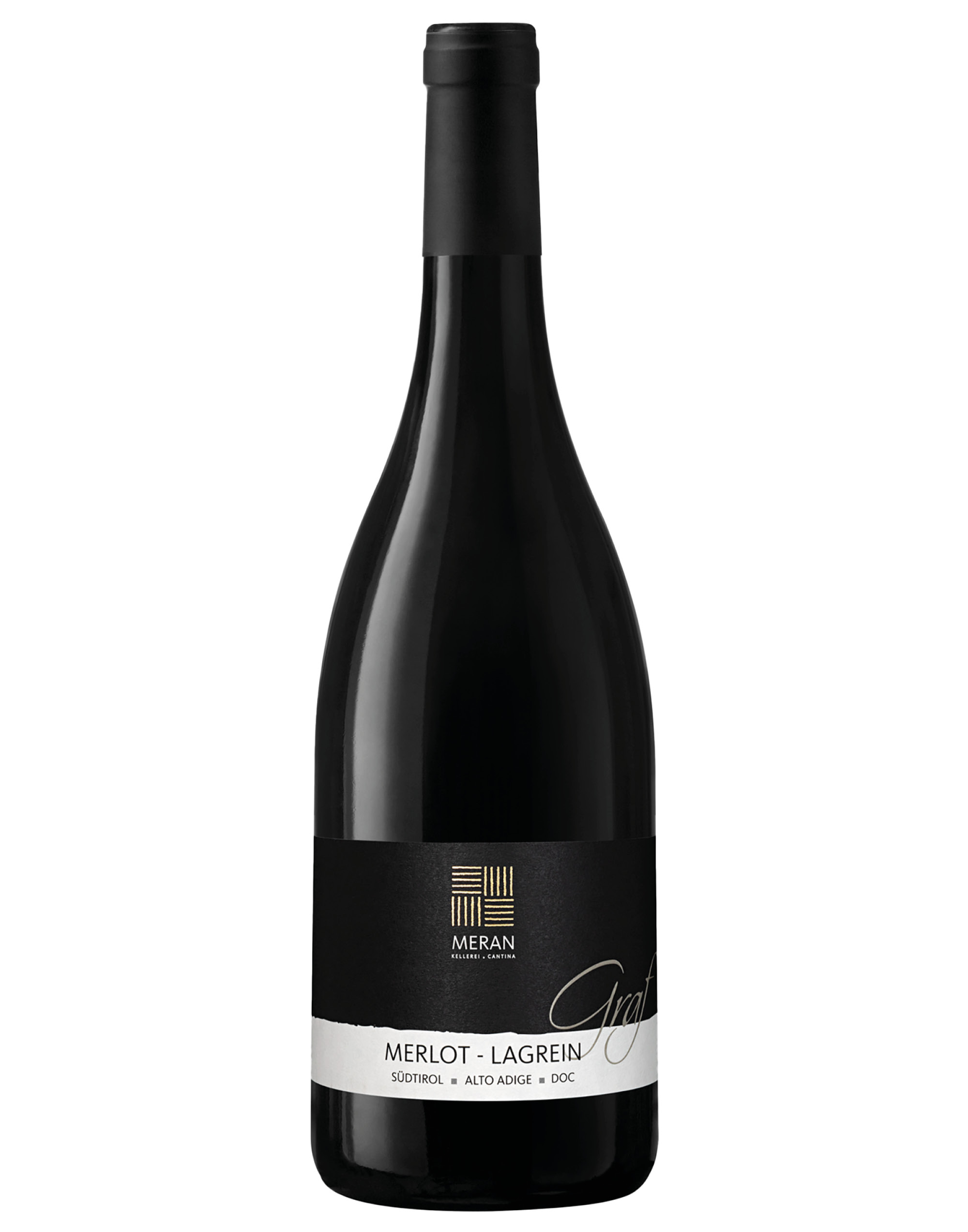 Südtirol - Alto Adige DOC Merlot-Lagrein Graf Kellerei Meran Burggr...