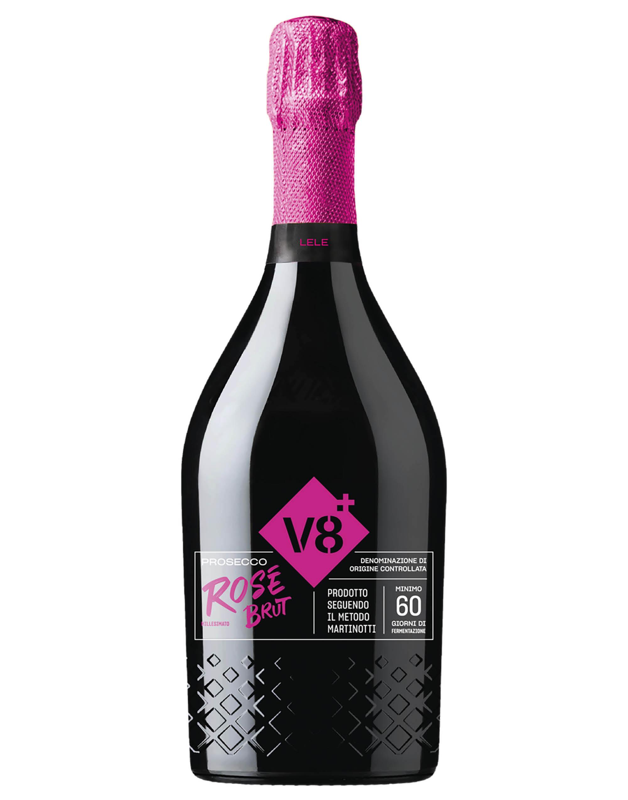 Prosecco DOC Rosé Brut Lele V8+ 2024 0,75 ℓ
