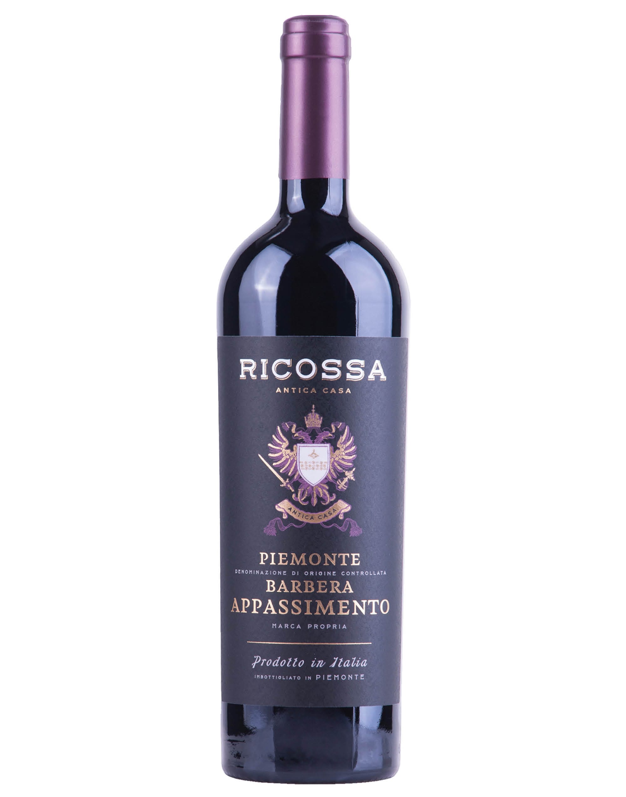 Piemonte DOC Barbera Appassimento Ricossa 2023 0,75 ℓ