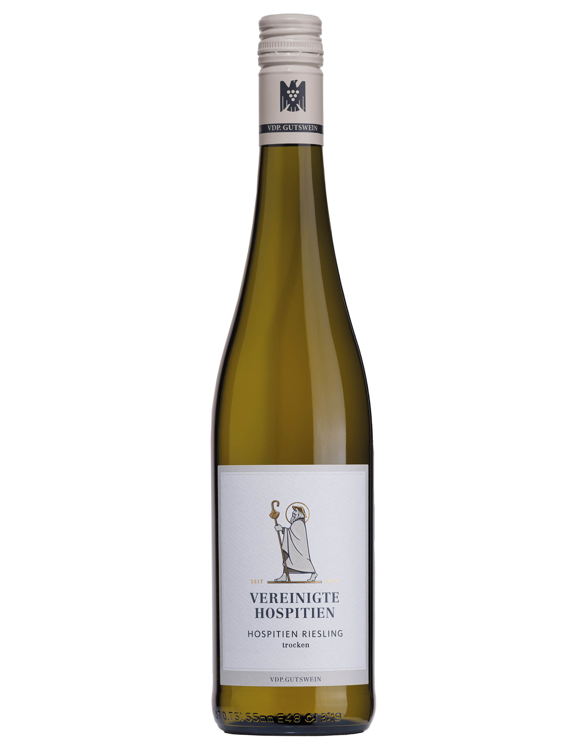 VDP Gutswein Riesling Trocken Hospitien Vereinigte Hospitien 2023 0...
