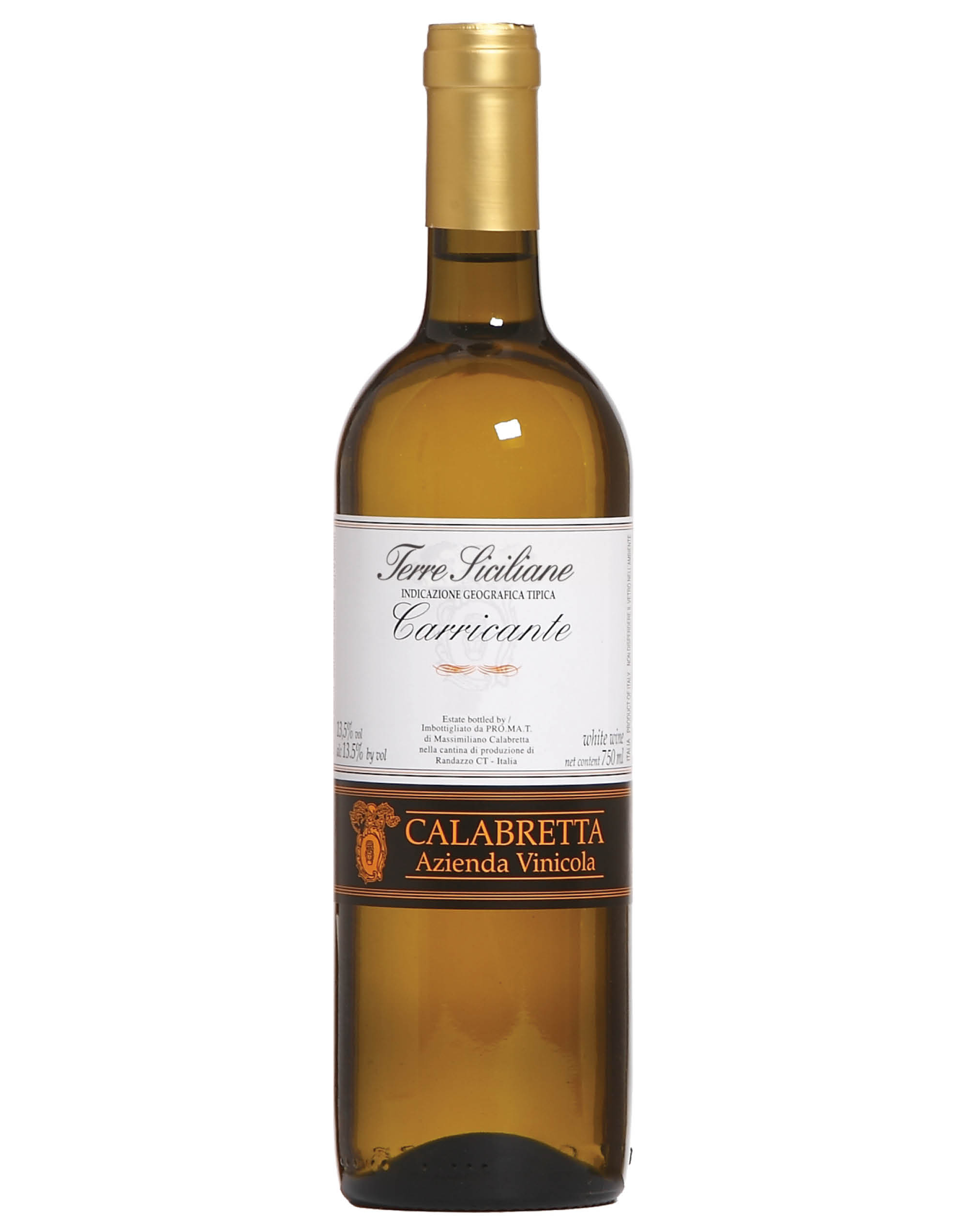 Terre Siciliane IGT Carricante Calabretta 2024 0,75 ℓ
