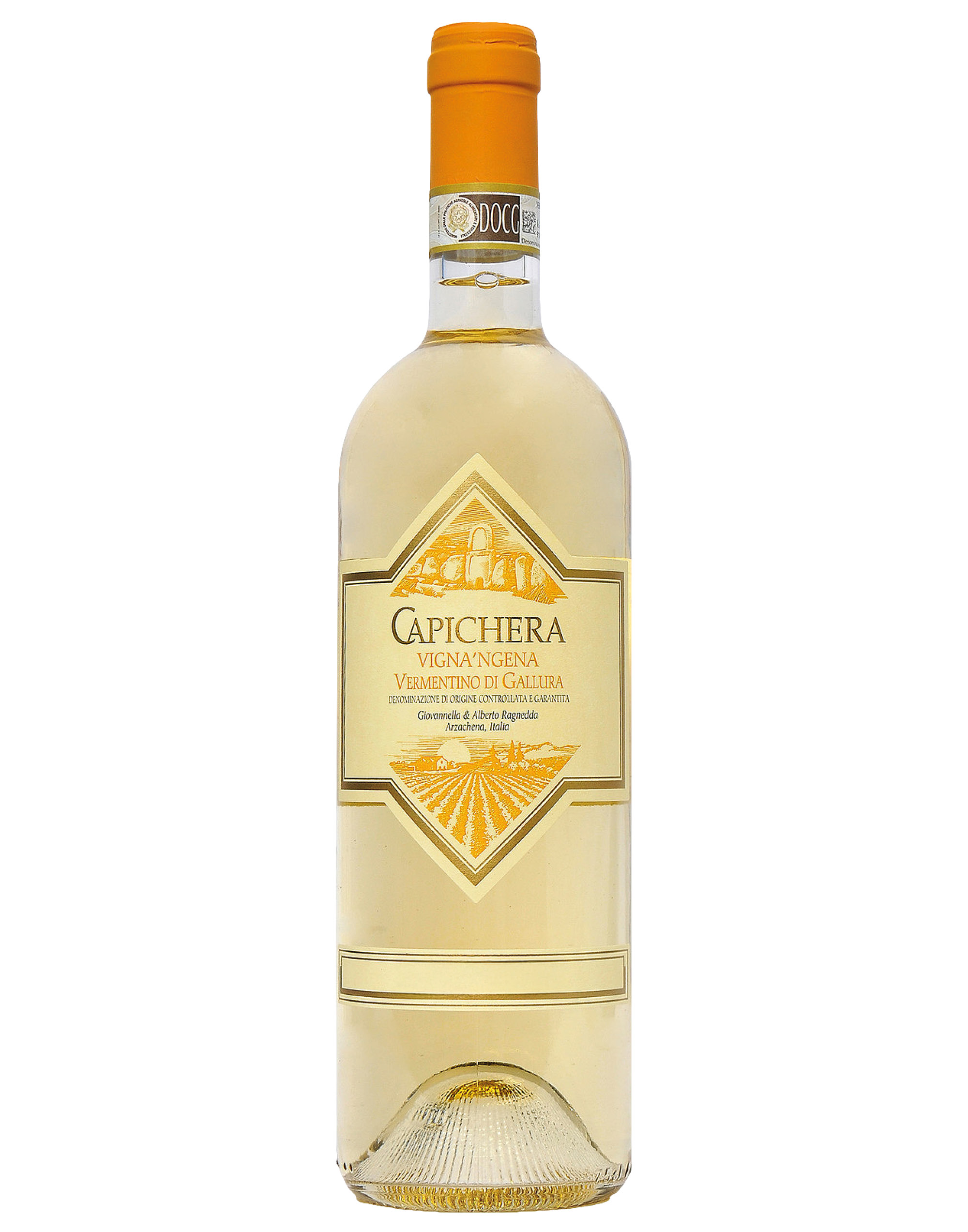 Vermentino di Gallura DOCG Vigna'ngena Capichera 2024 0,75 ℓ