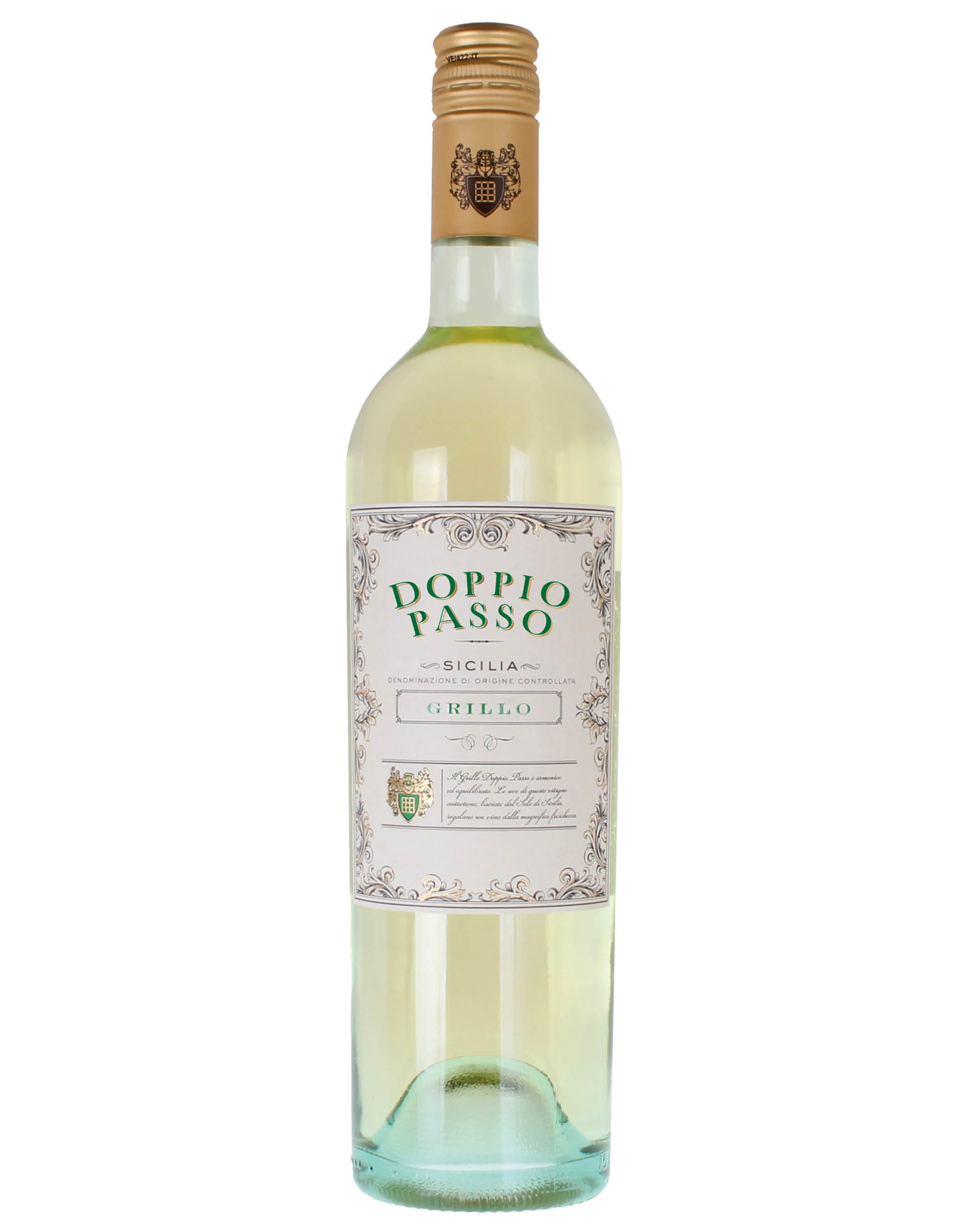 Sicilia DOC Grillo Doppio Passo 2024 0,75 ℓ, white wine