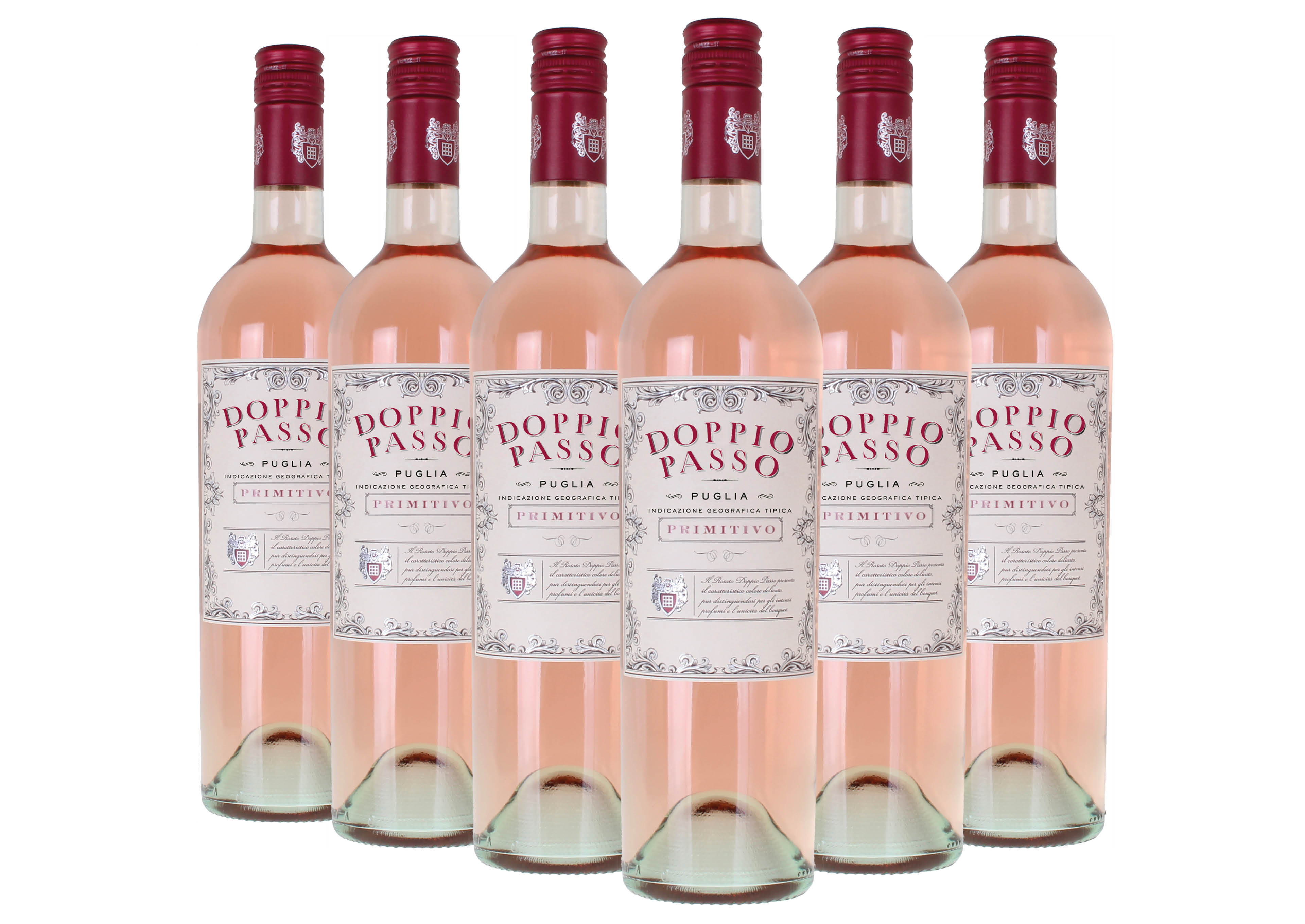 Puglia IGT Primitivo Rosé Doppio Passo 2024 6 x 0,75 ℓ bottles