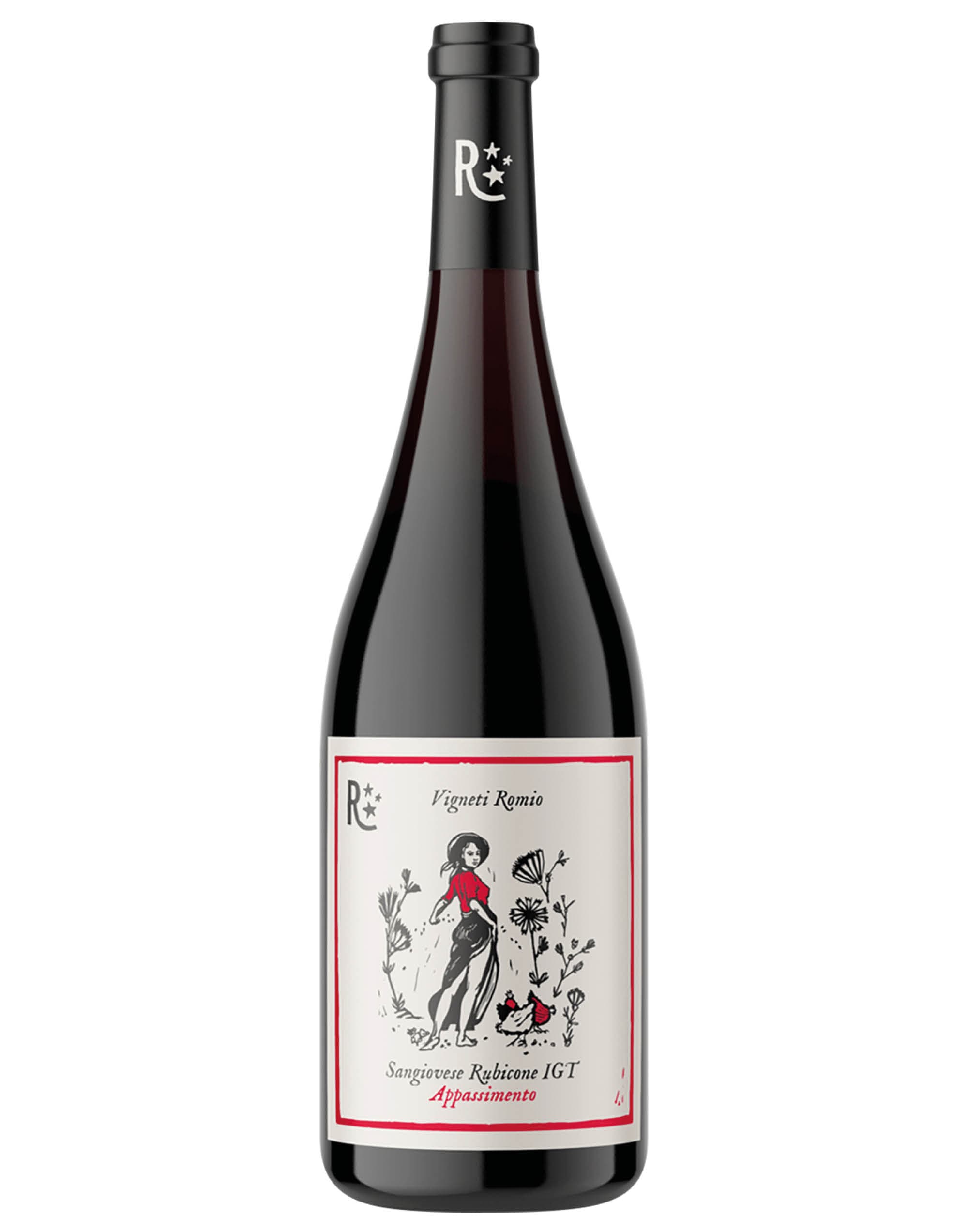 Rubicone Sangiovese IGT Appassimento Romio 2023 0,75 ℓ