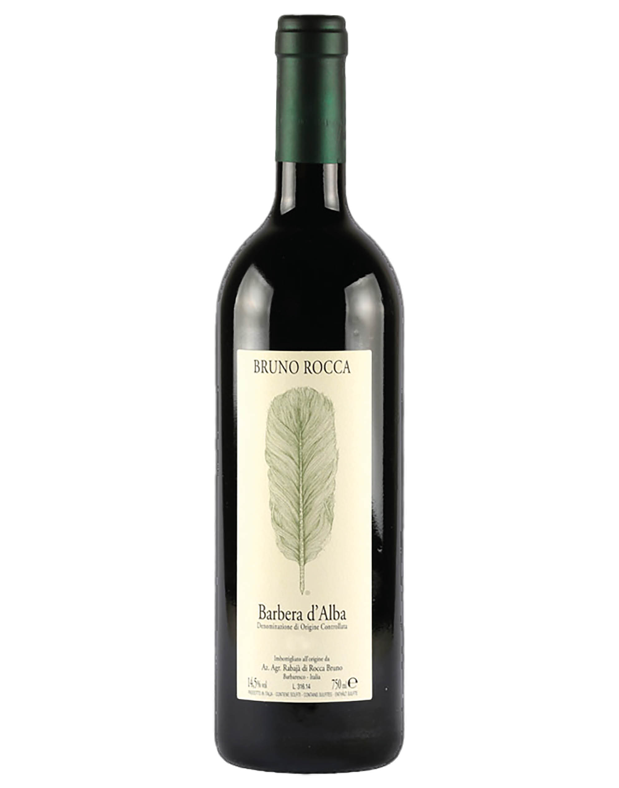 Barbera d'Alba DOC Bruno Rocca 2023 0,75 ℓ, red wine