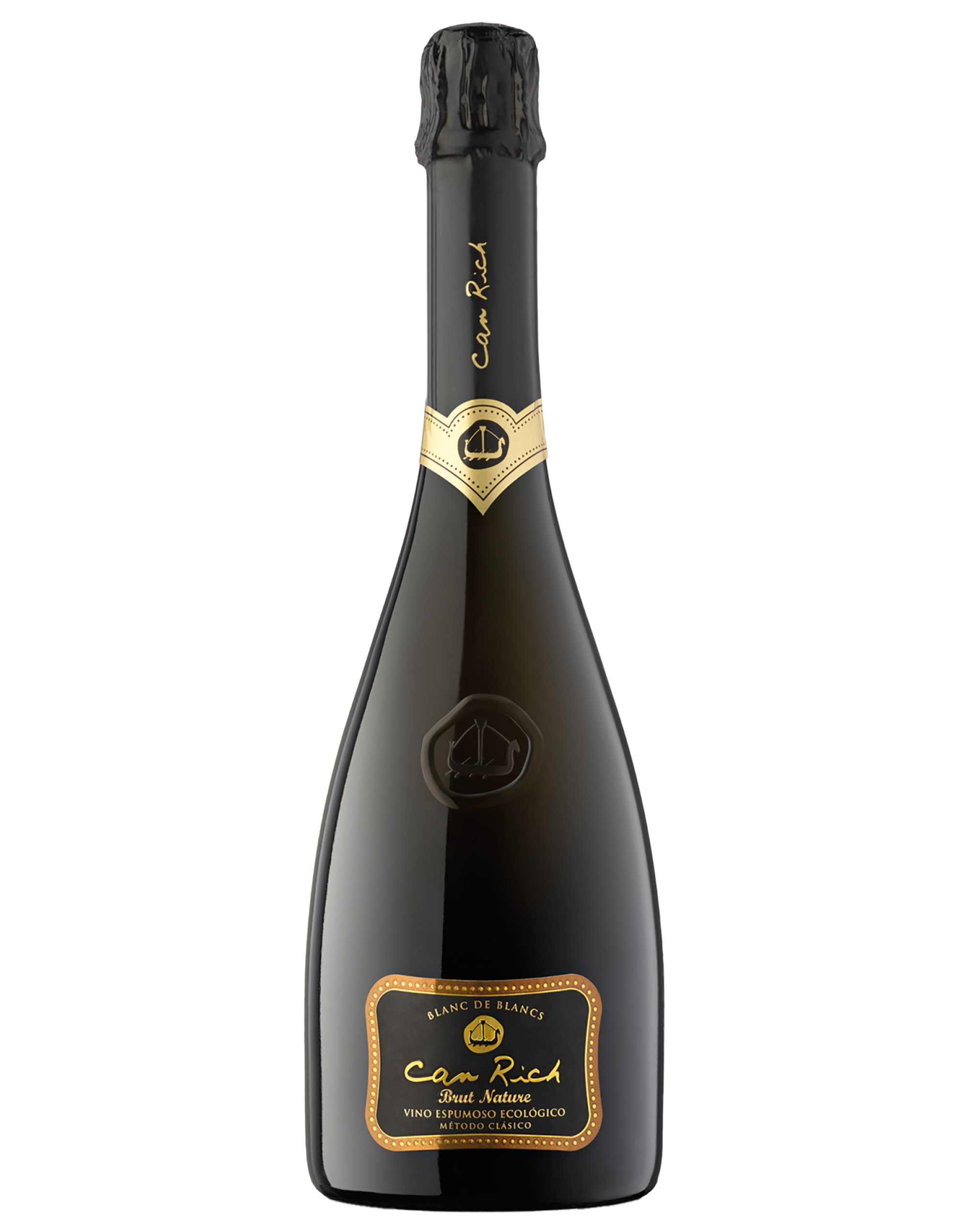Vino Espumoso Blanc de Blancs Brut Nature Can Rich 2022 0,75 ℓ