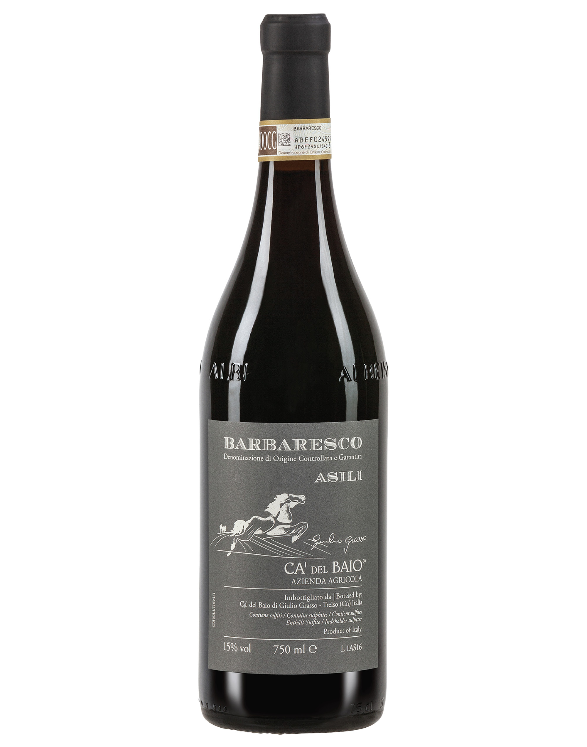Barbaresco DOCG Asili Ca' del Baio 2021 0,75 ℓ