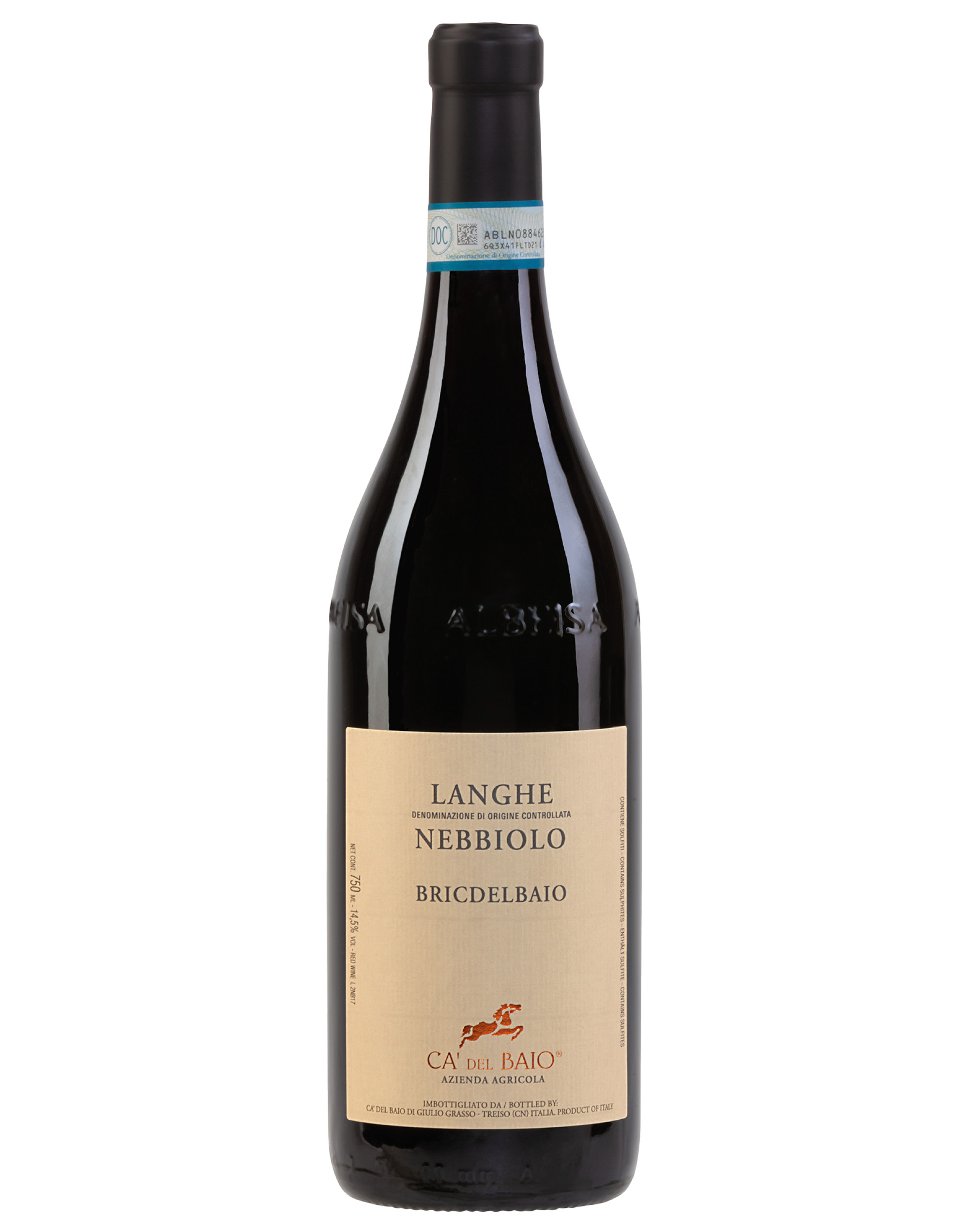 Langhe DOC Nebbiolo Bric del Baio Ca' del Baio 2023 0,75 ℓ