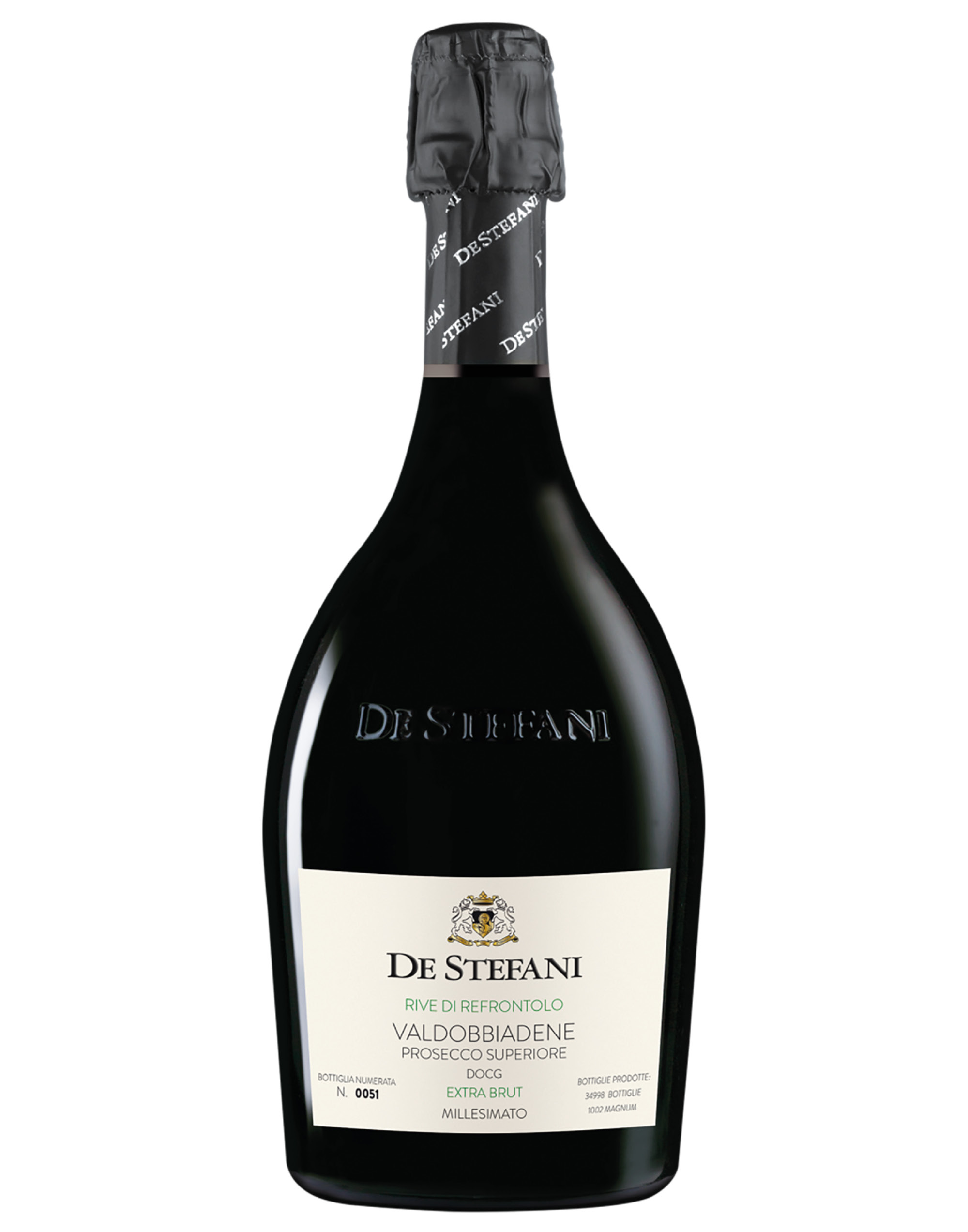 Valdobbiadene Prosecco Superiore DOCG Extra Brut Millesimato Rive d...