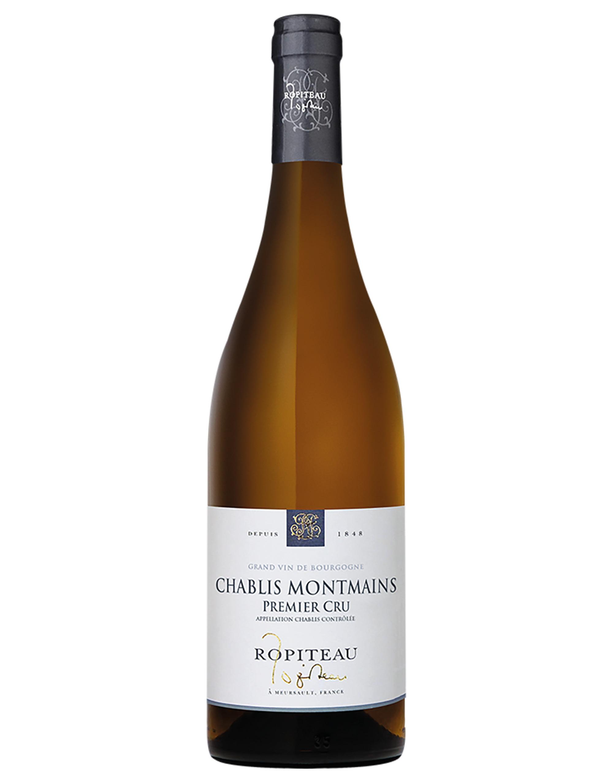 Chablis AOC Premier Cru Montmains Ropiteau Frères 2023 0,75 ℓ
